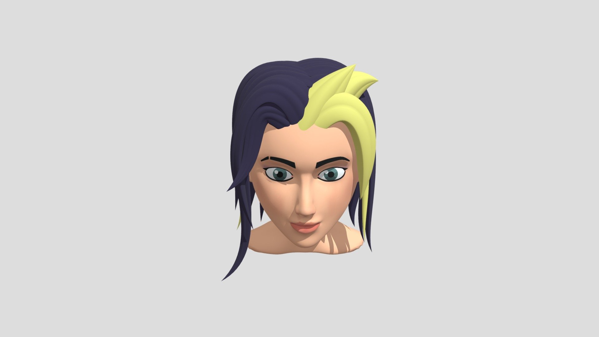 Girl character using reference - 3D model by RickelmeSC [f35e28c ...