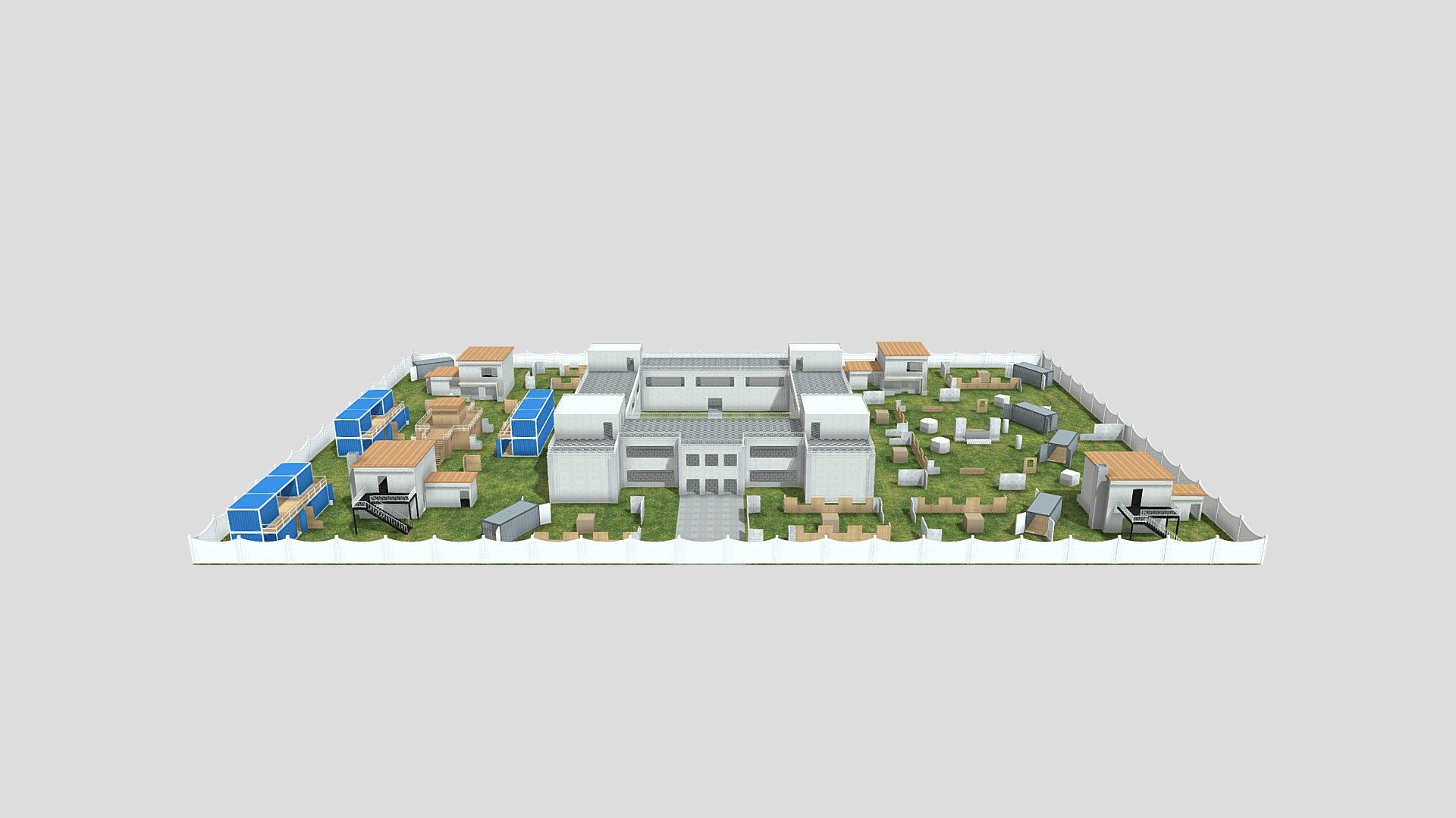 YANDERE KING NUKETOWN SPEEDBALL - 3D model by FabTech [f35e3d1] - Sketchfab