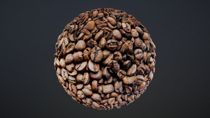 Coffee-beans 3D models - Sketchfab