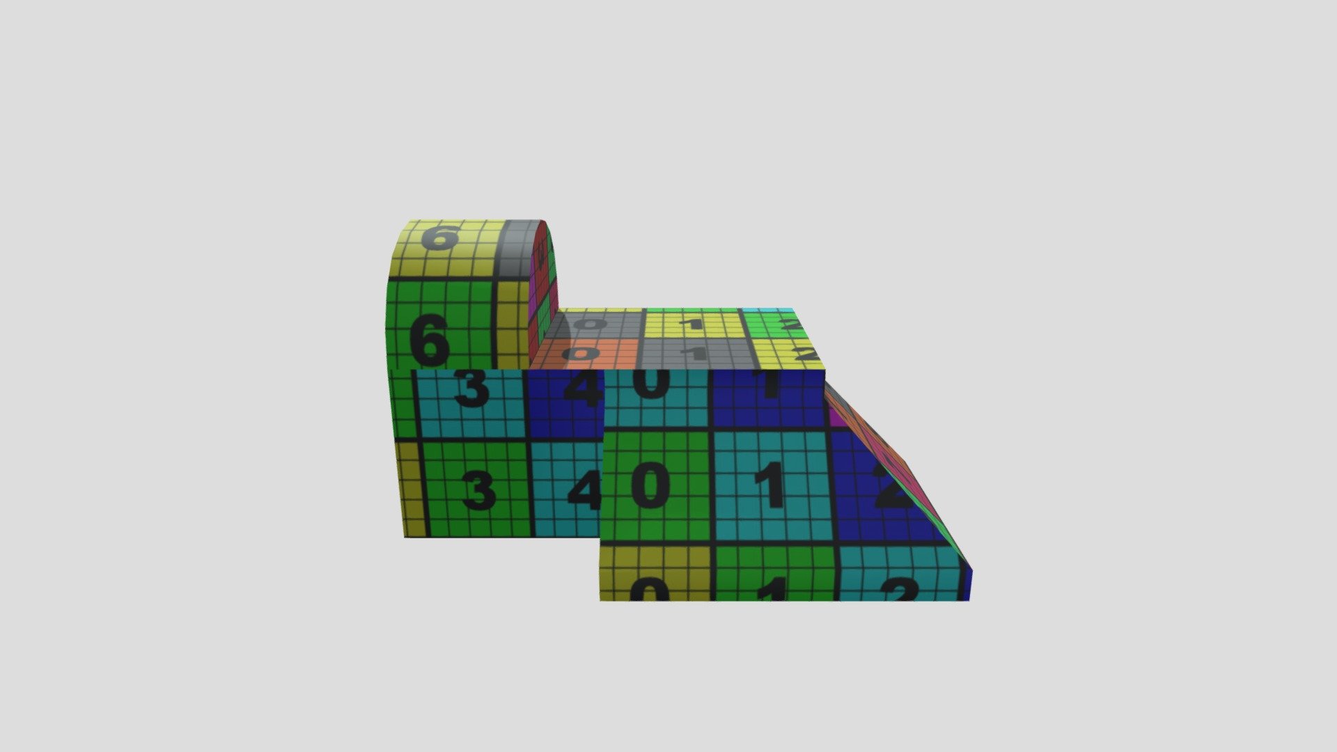 texture checkerboard project_tori lane - 3D model by torialane [f35f738 ...