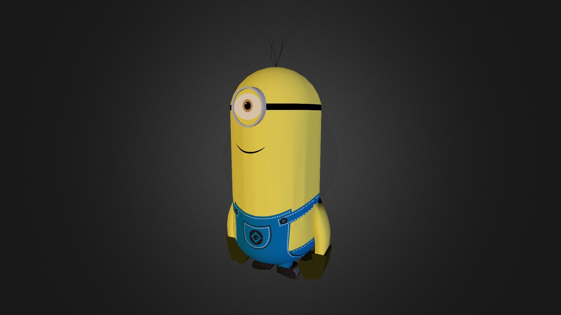 Minion 3D - 3D model by KangaroOz 3D (@KangaroOz-3D) [f3632fe] - Sketchfab