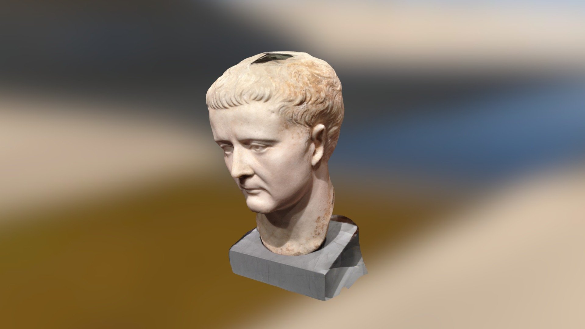 Emperor Tiberius - 3D model by Cody [f365b85] - Sketchfab