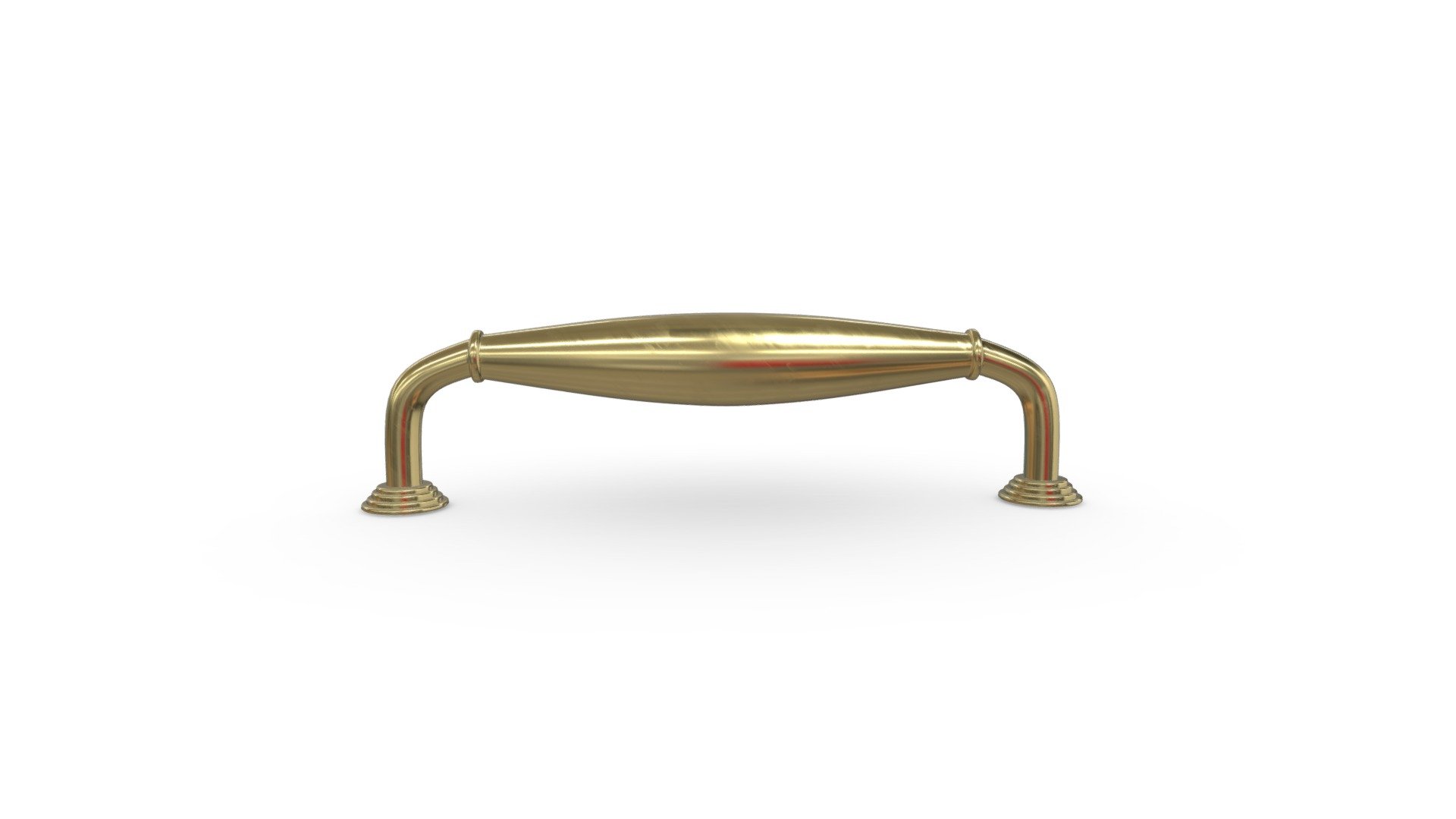 Cabinet Pull Handle 3D Model - 3D model by SyedWaqasMunir [f366865 ...
