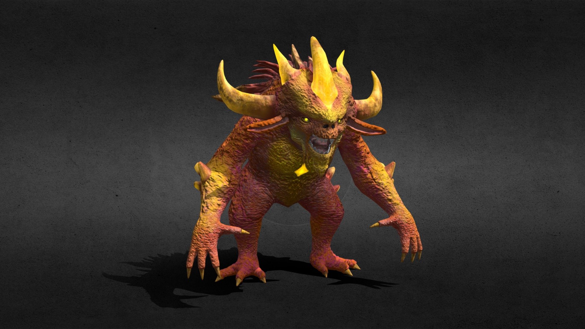 Elemental creature - 3D model by e-restrepo1114 (@EmanuelRestrepoVelez ...