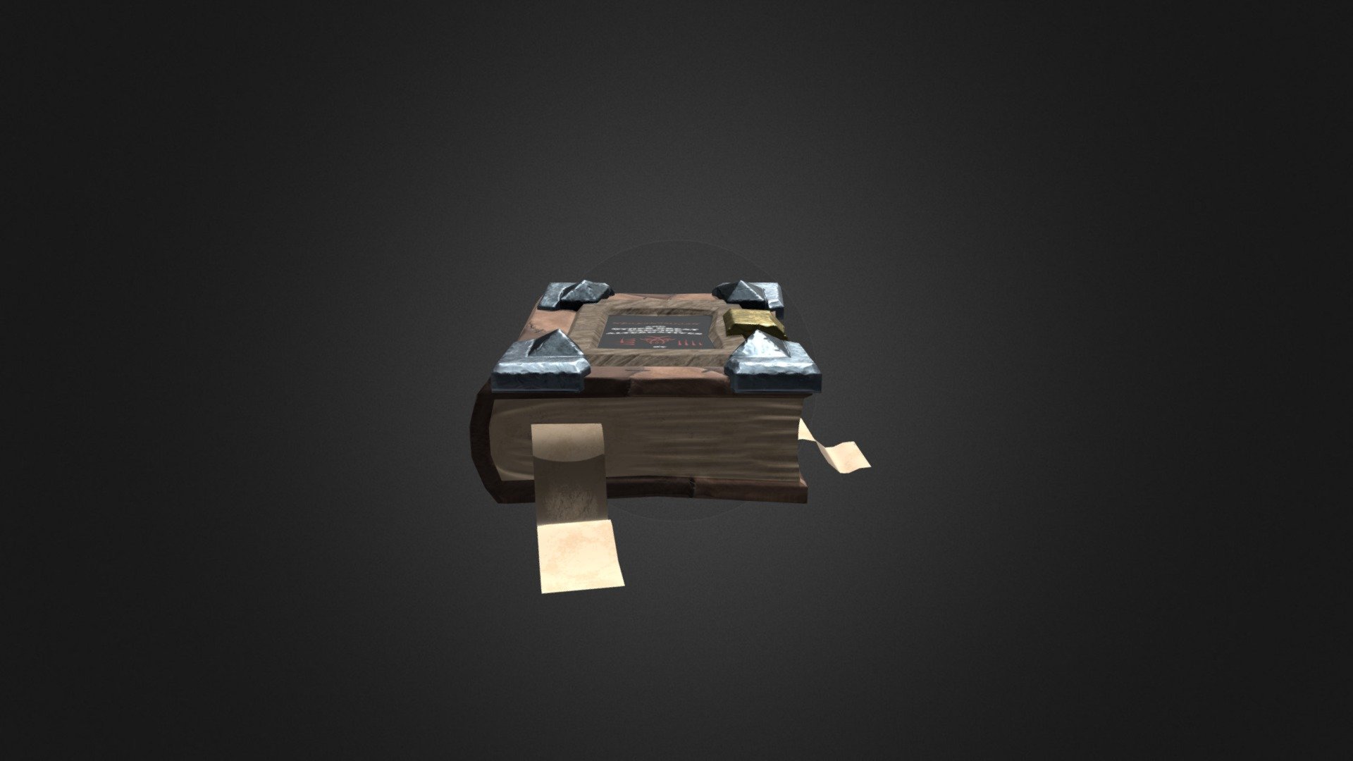 Lonquist Tome - 3D model by Jason.Lonquist [f36901c] - Sketchfab