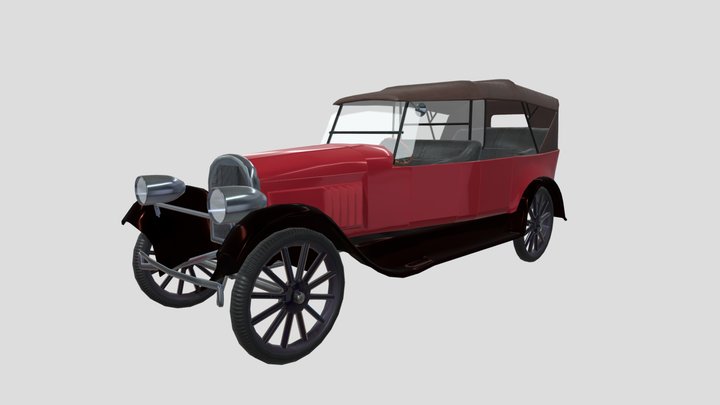 Vintage-cars 3D models - Sketchfab