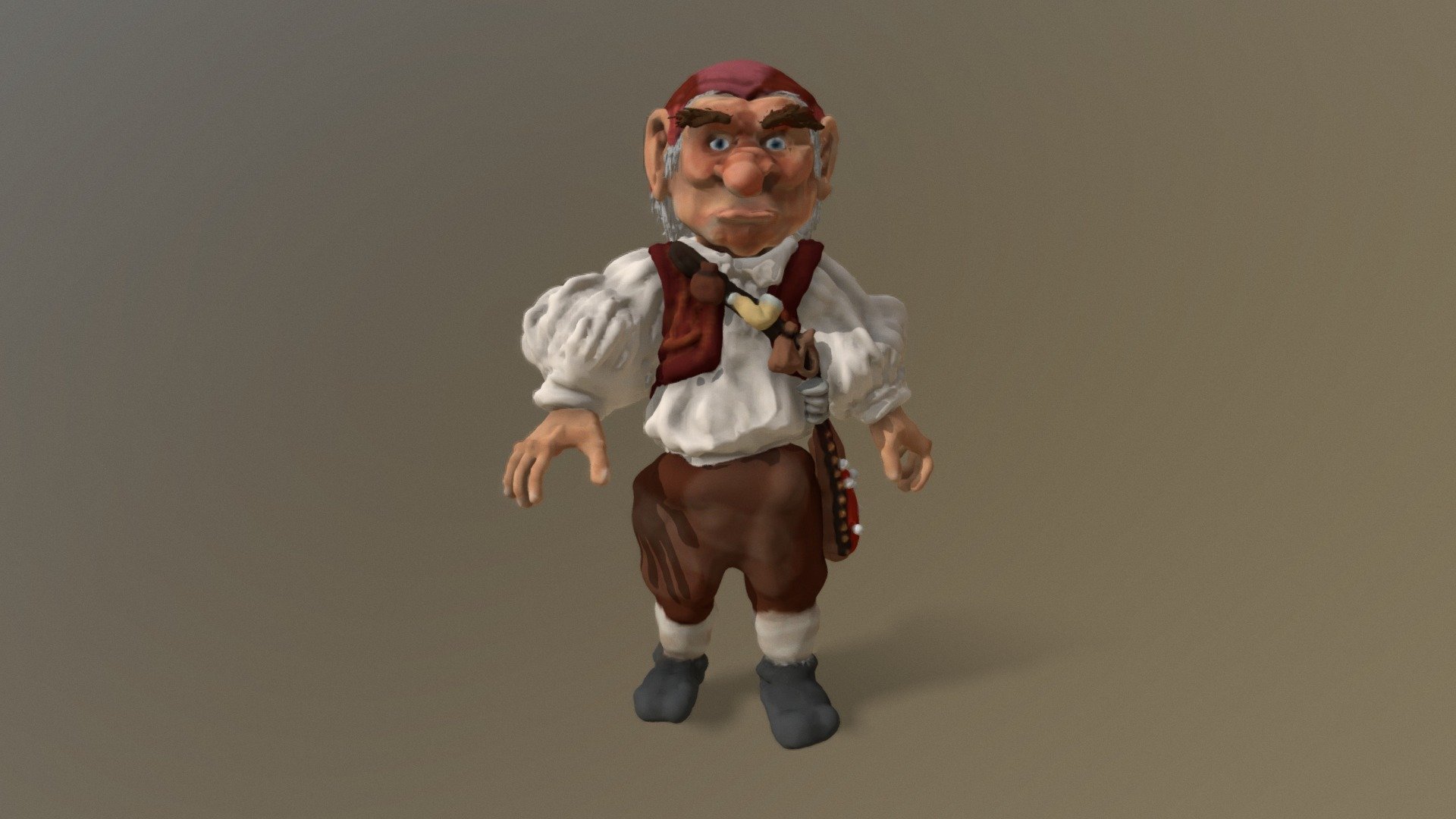 Hoggle test sculpt from medium - Download Free 3D model by Beer Knight ...