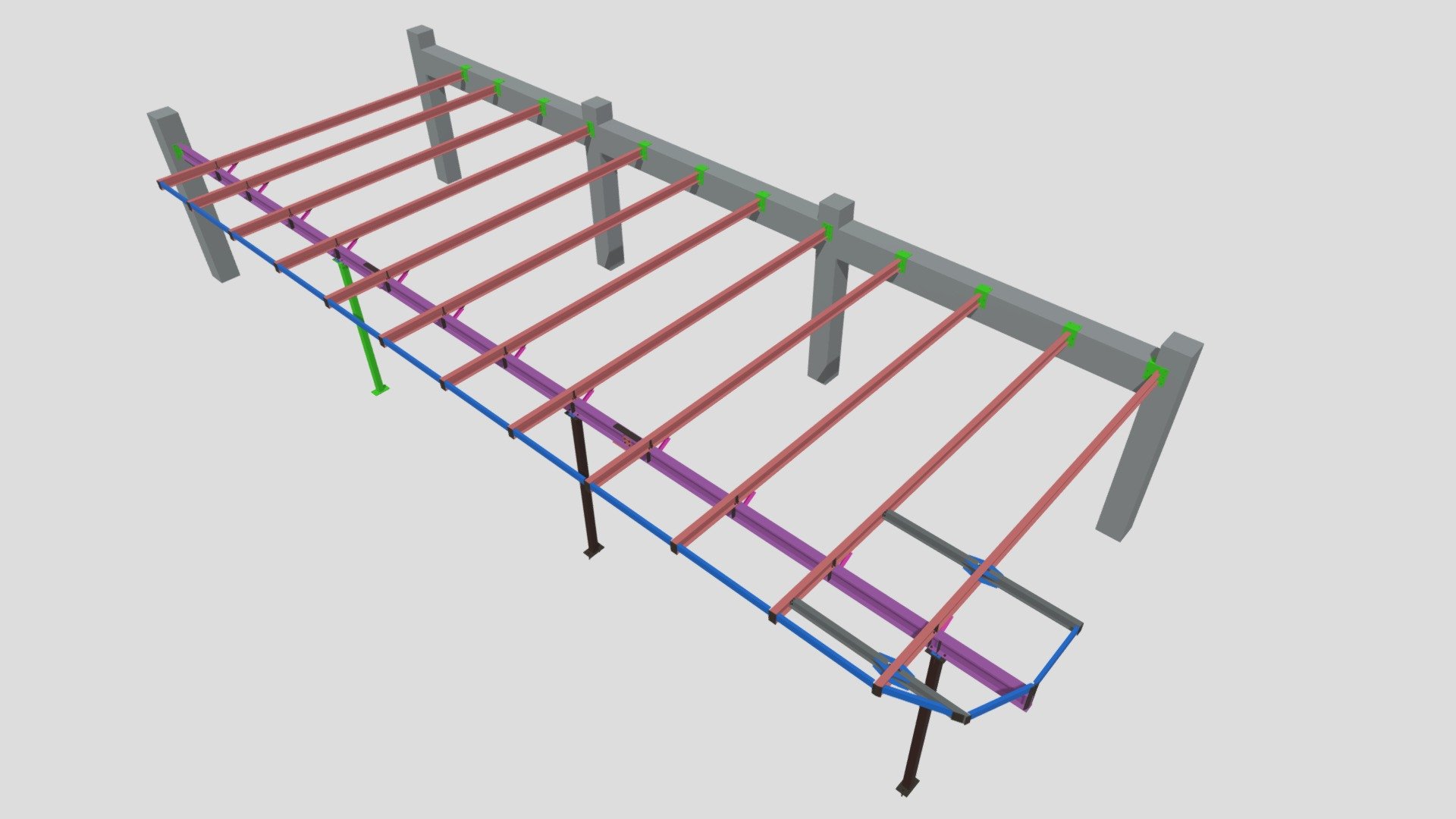 Beam ceiling - Download Free 3D model by iliayurchenkov [f36a68d ...