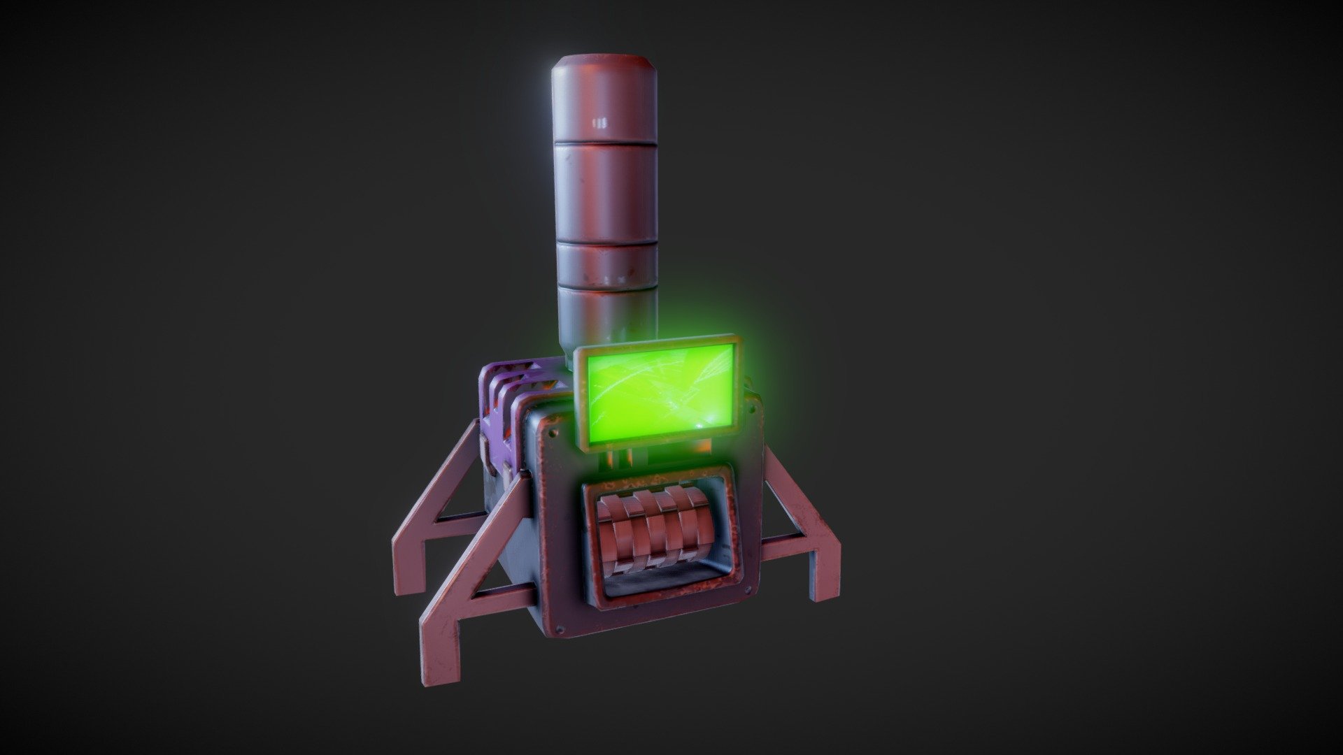 Ore Grinder - 3D model by joshopel [f36aa2a] - Sketchfab