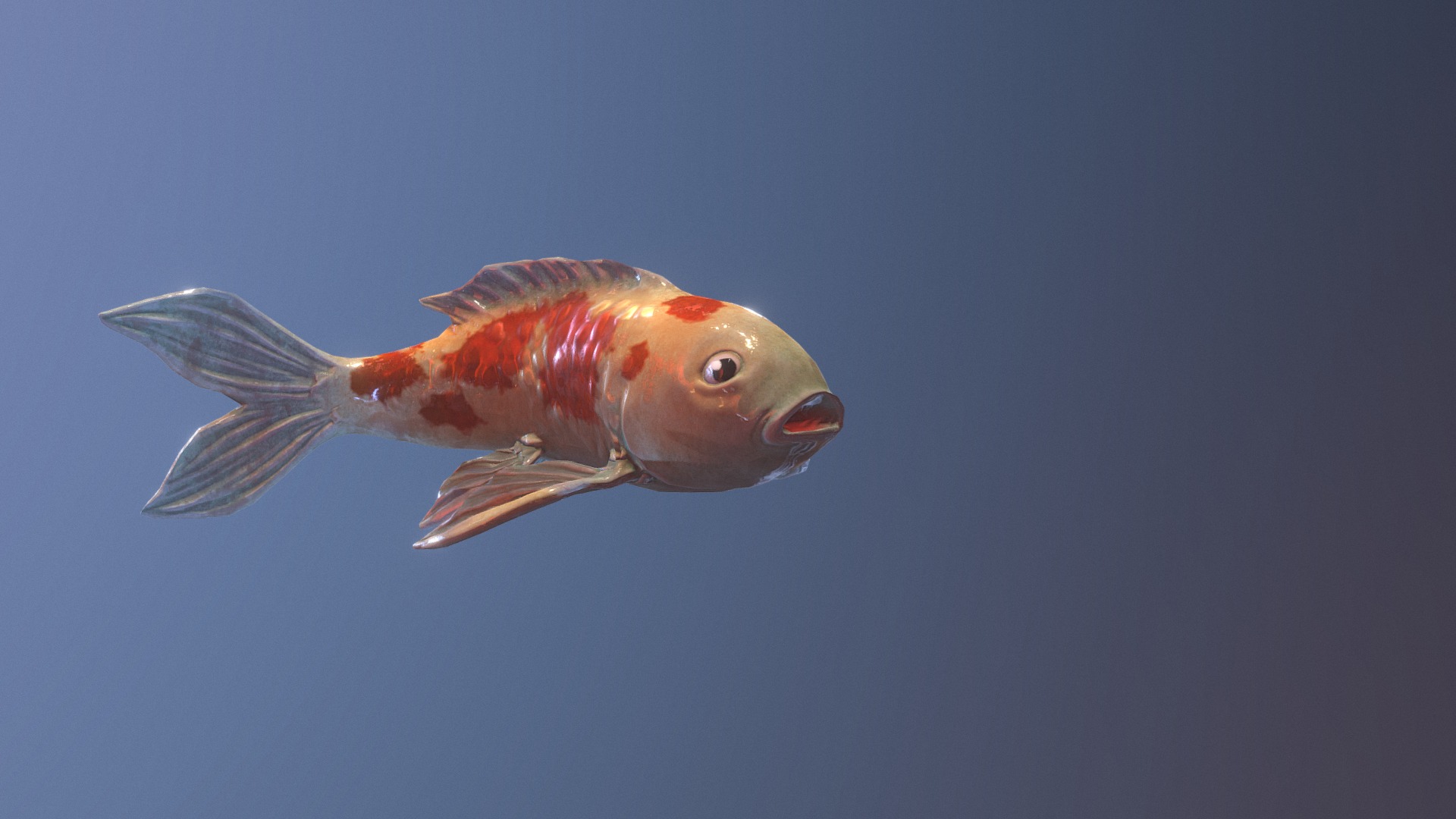 Koi - 3D model by mulm [f36b168] - Sketchfab