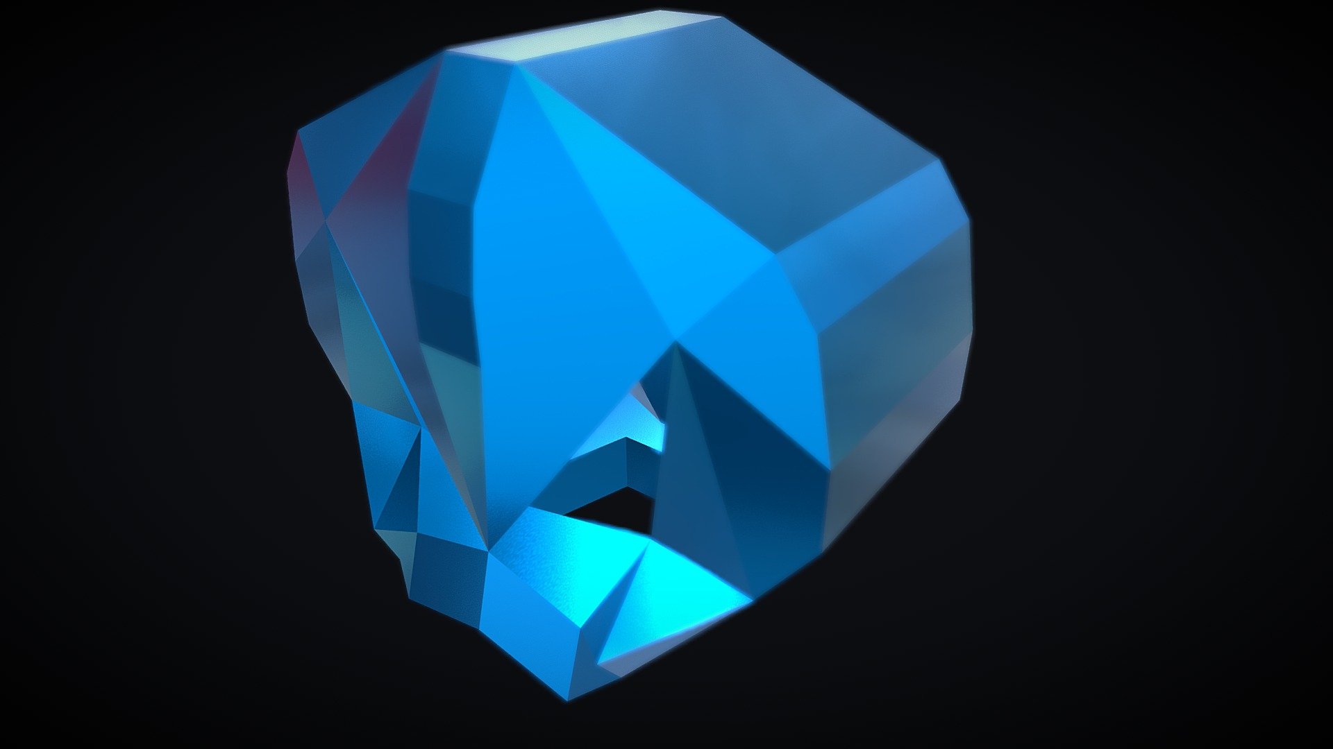 Simple low poly helmet - Download Free 3D model by Spore_Explorer ...