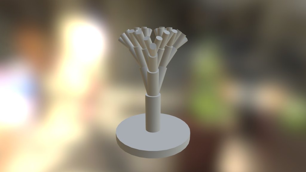 Fractal Tree - 3D model by scarce_a1 [f36ef79] - Sketchfab