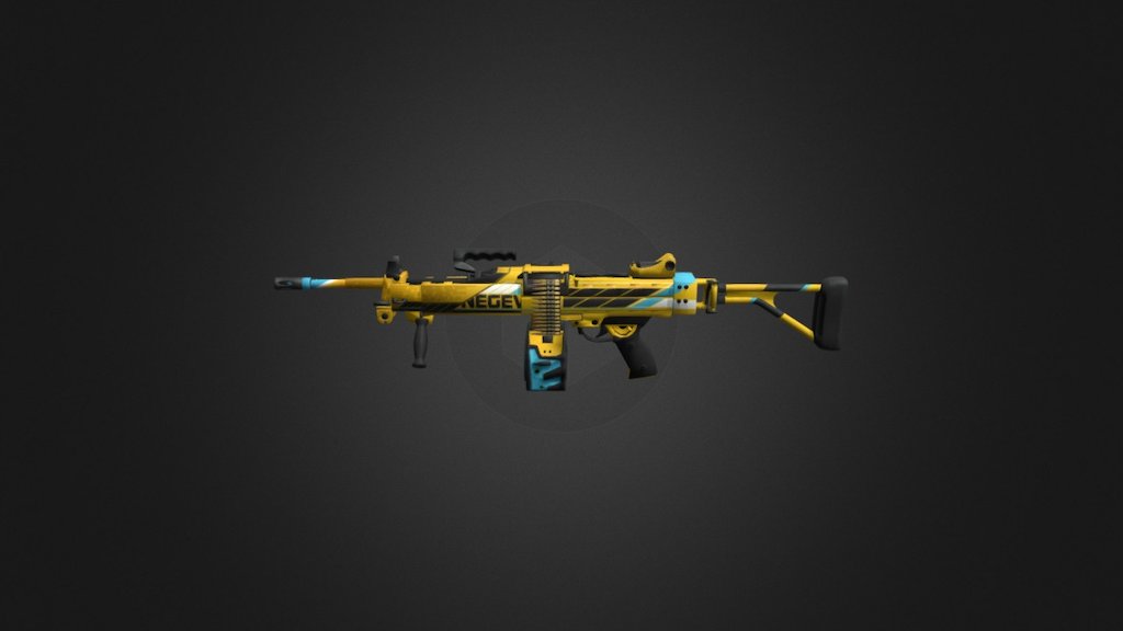 Negev | Power Loader - 3D model by krakencommunity [f370270] - Sketchfab