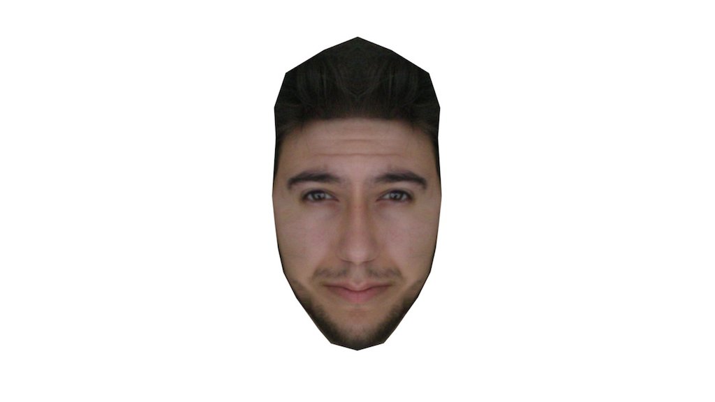 3d low poly paper head model - 3D model by PaperFolded (@gorkemdeki ...
