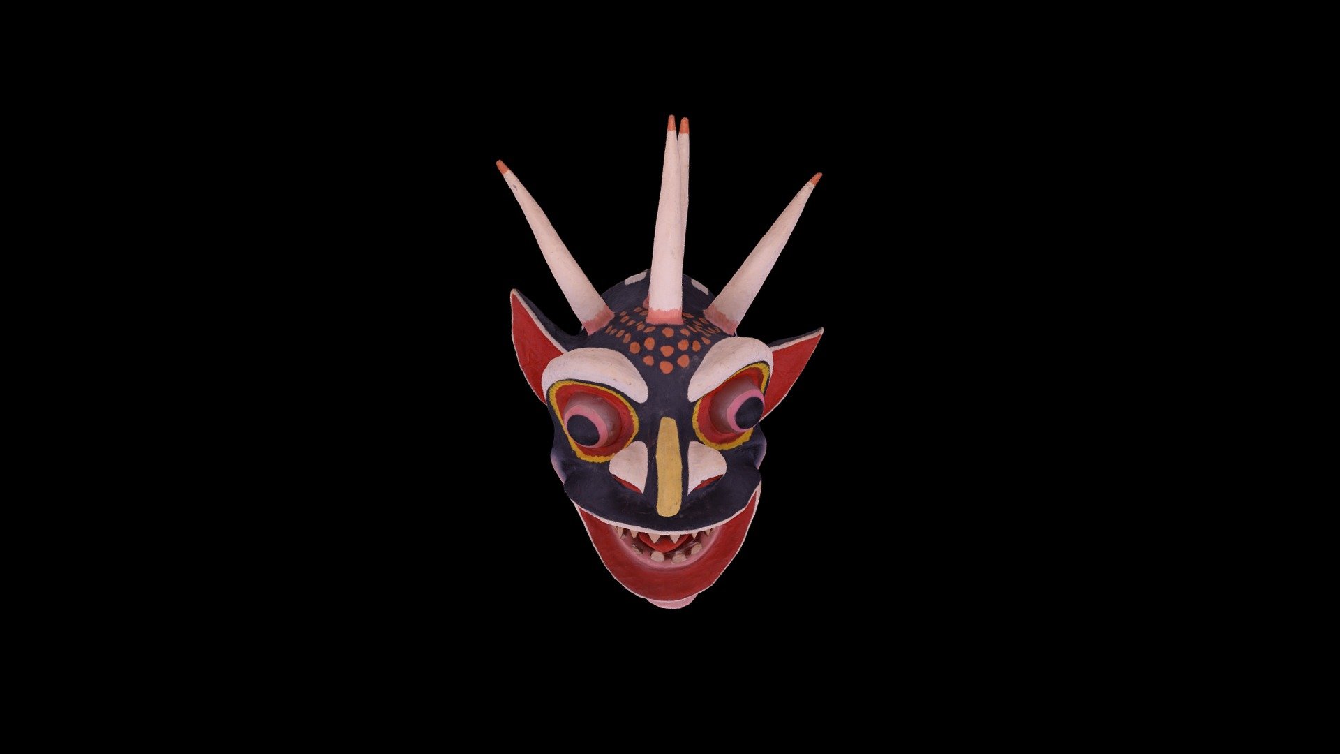 Devil Colon Carnival Mask 2 - 3D model by sderoche [f374ef3] - Sketchfab