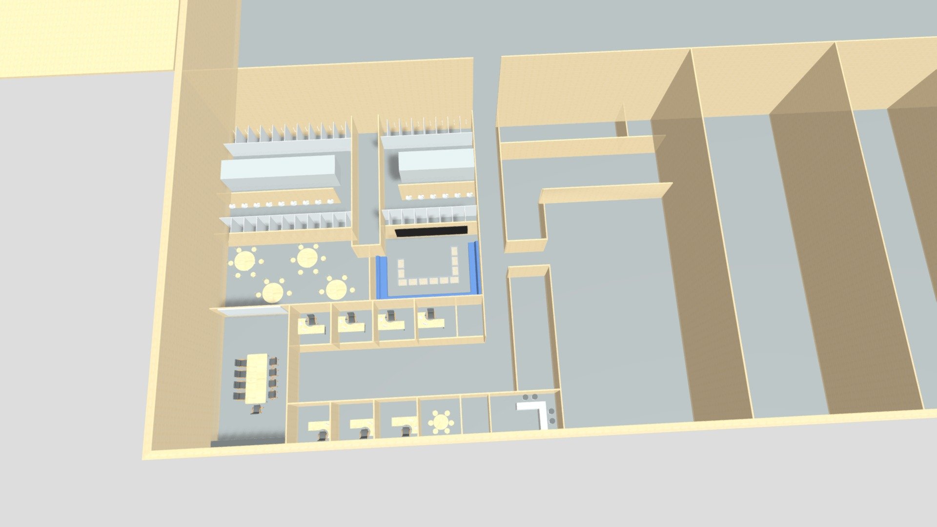 CLT Production Hall Plan v.4 - Download Free 3D model by Vlad ...
