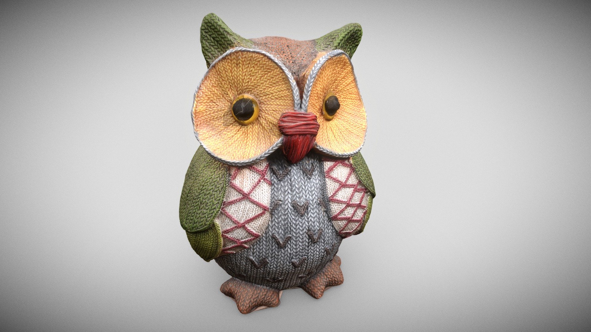 Owl Toy Photoscan - 3D model by olkaad [f37699f] - Sketchfab