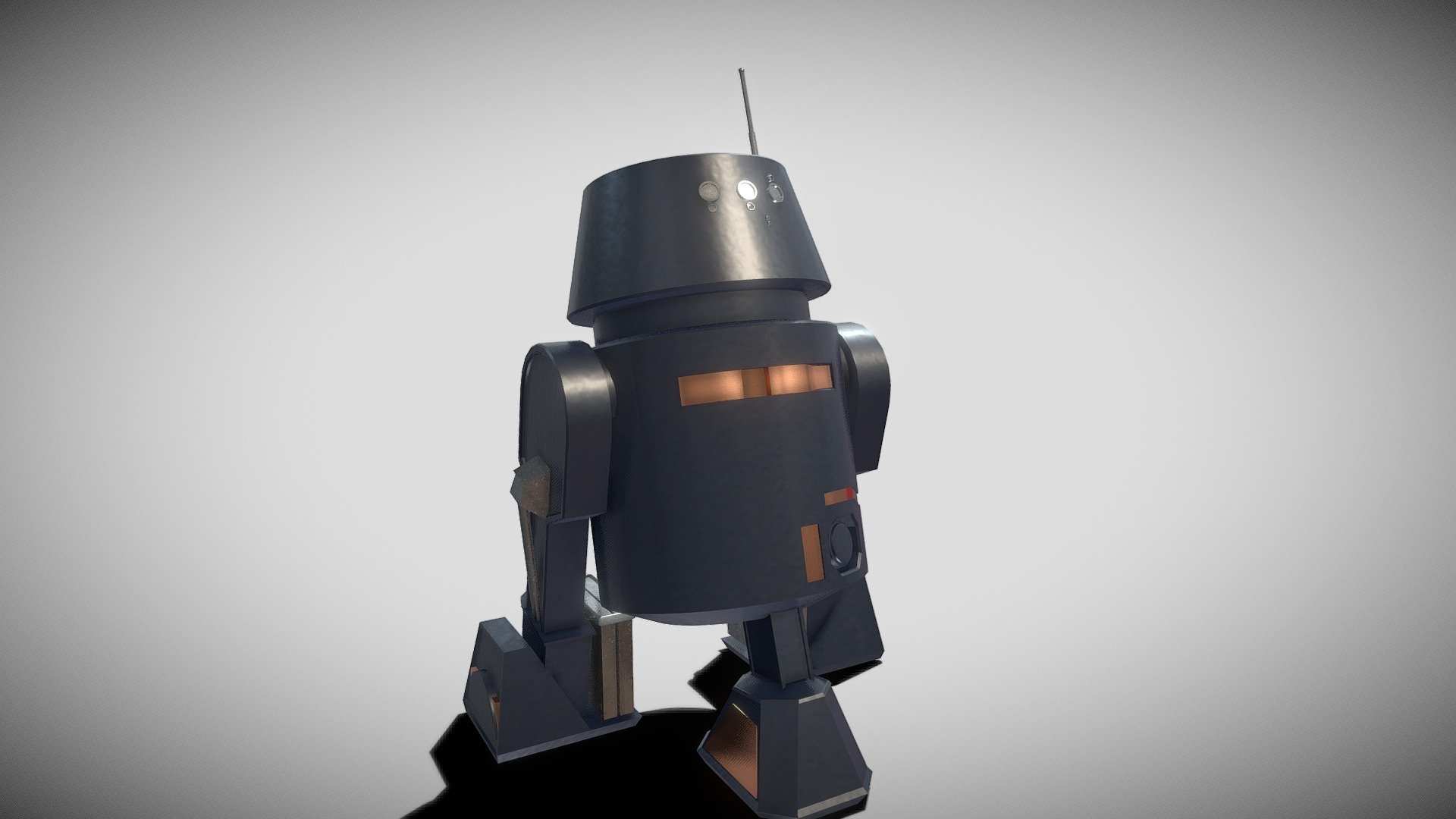 R5-J2 Imperial Astromech Droid - Download Free 3D model by NB ...