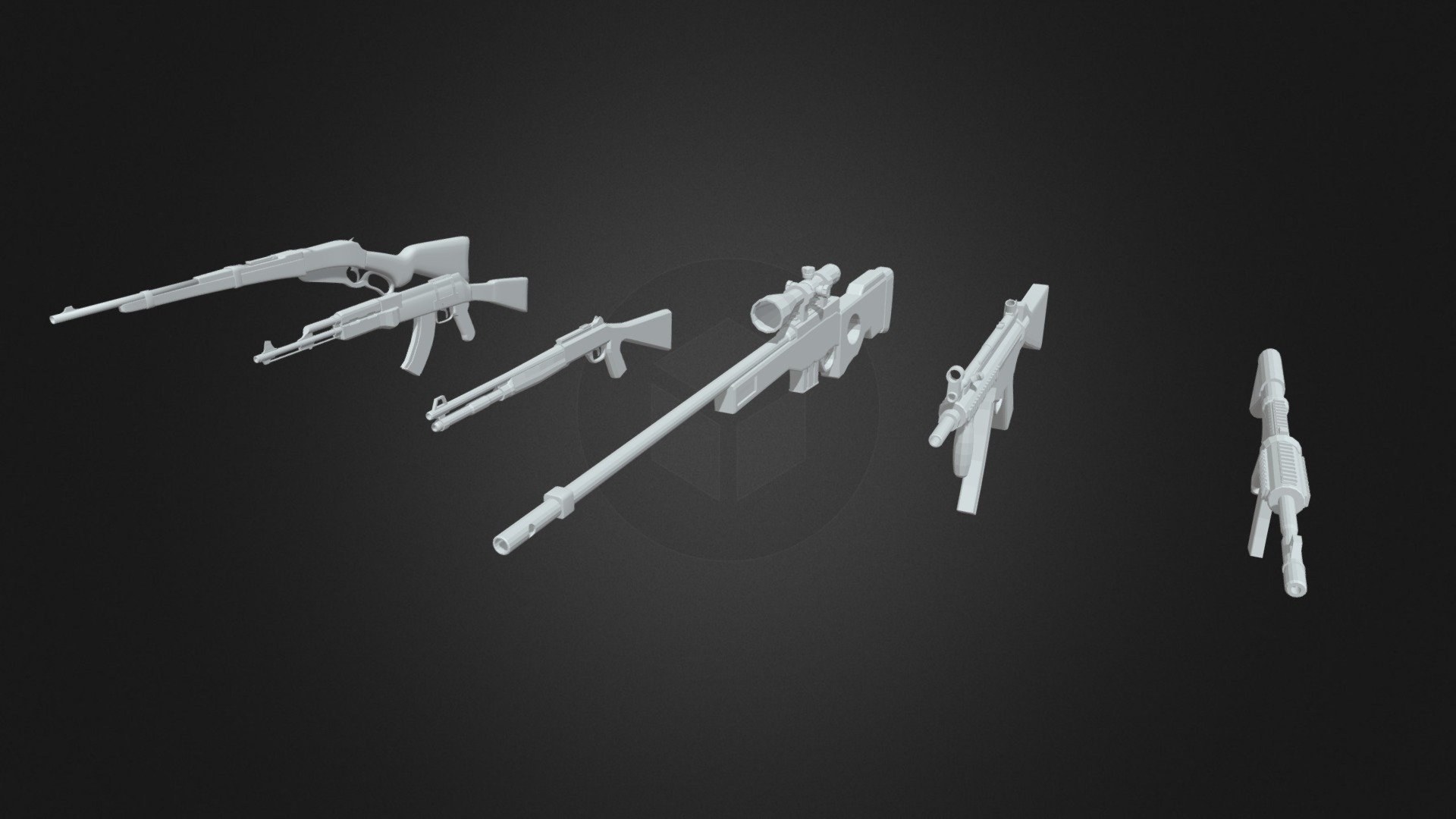 Gun - Buy Royalty Free 3D model by Vasundhara Infotech LLP ...