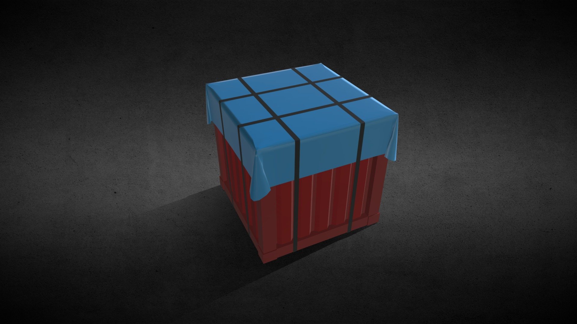 Loot box lowpoly model Free - Download Free 3D model by SR Studios ...
