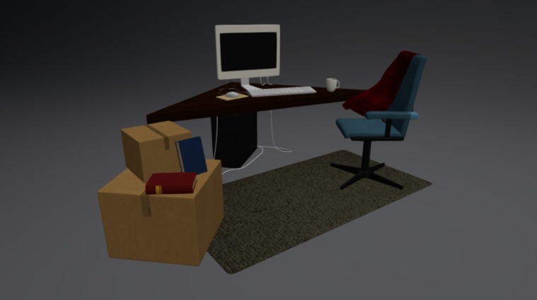 SR WorkSpace - 3D model by srportfolio [f37aed1] - Sketchfab