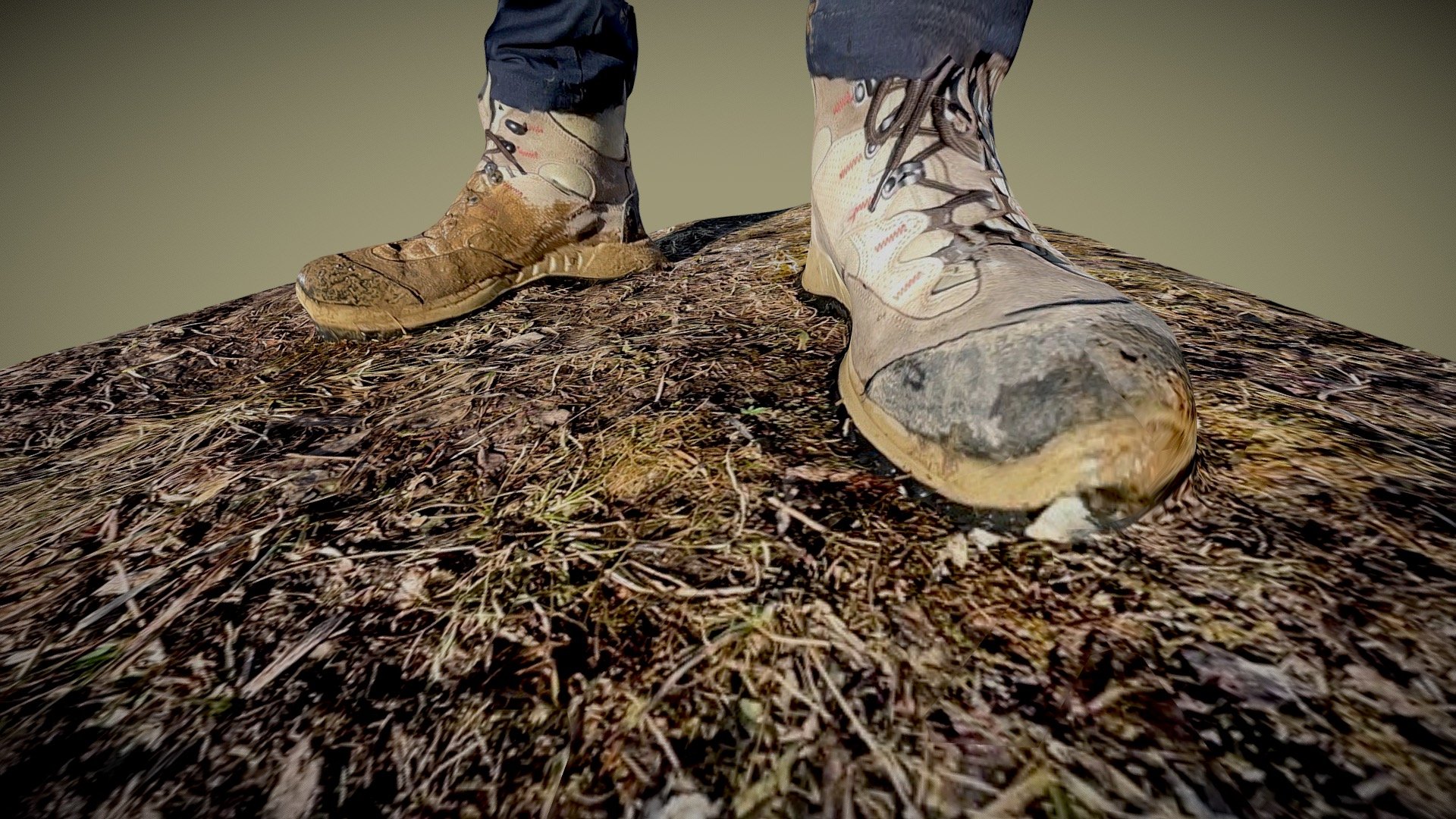 Muddy Hiking Shoes - Download Free 3D model by b_t_s [f37b58f] - Sketchfab
