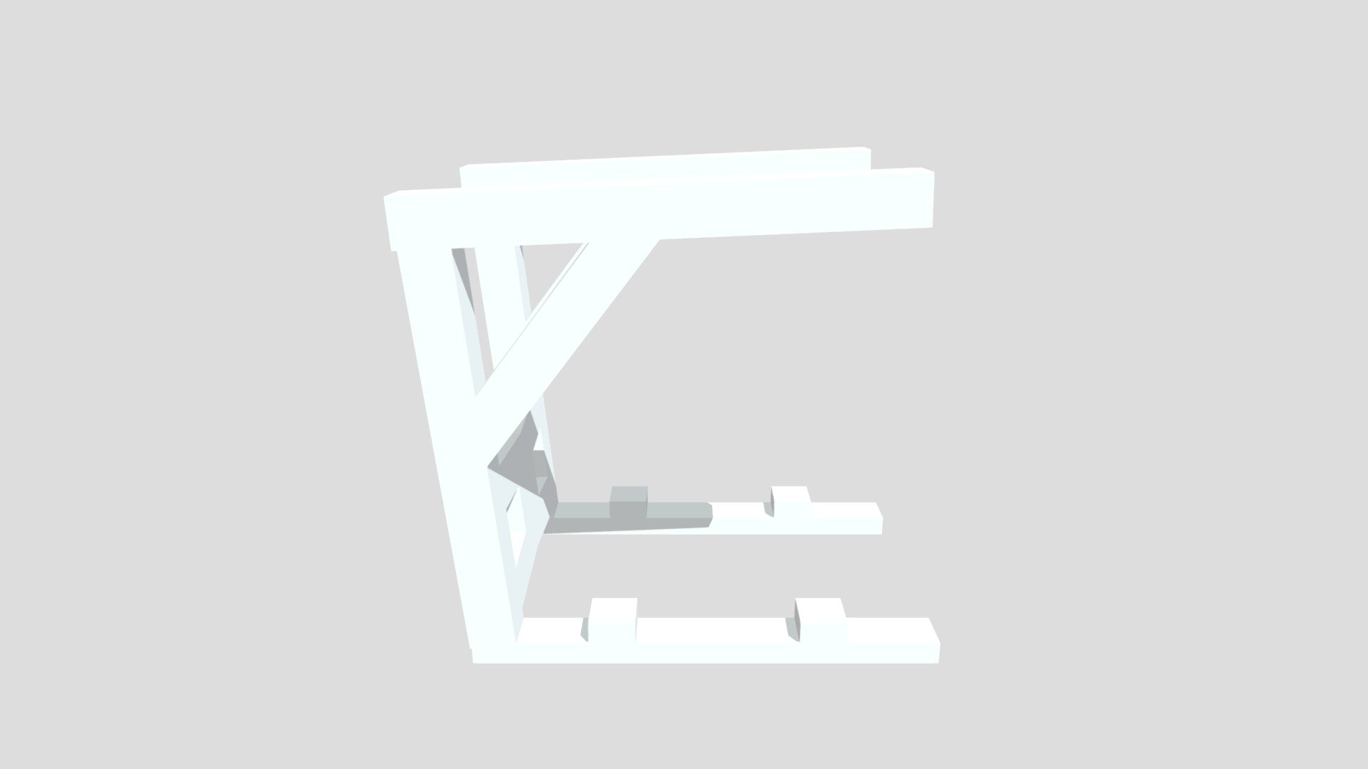 Fallout PA Workbench Minecraft Untextured - Download Free 3D model by ...