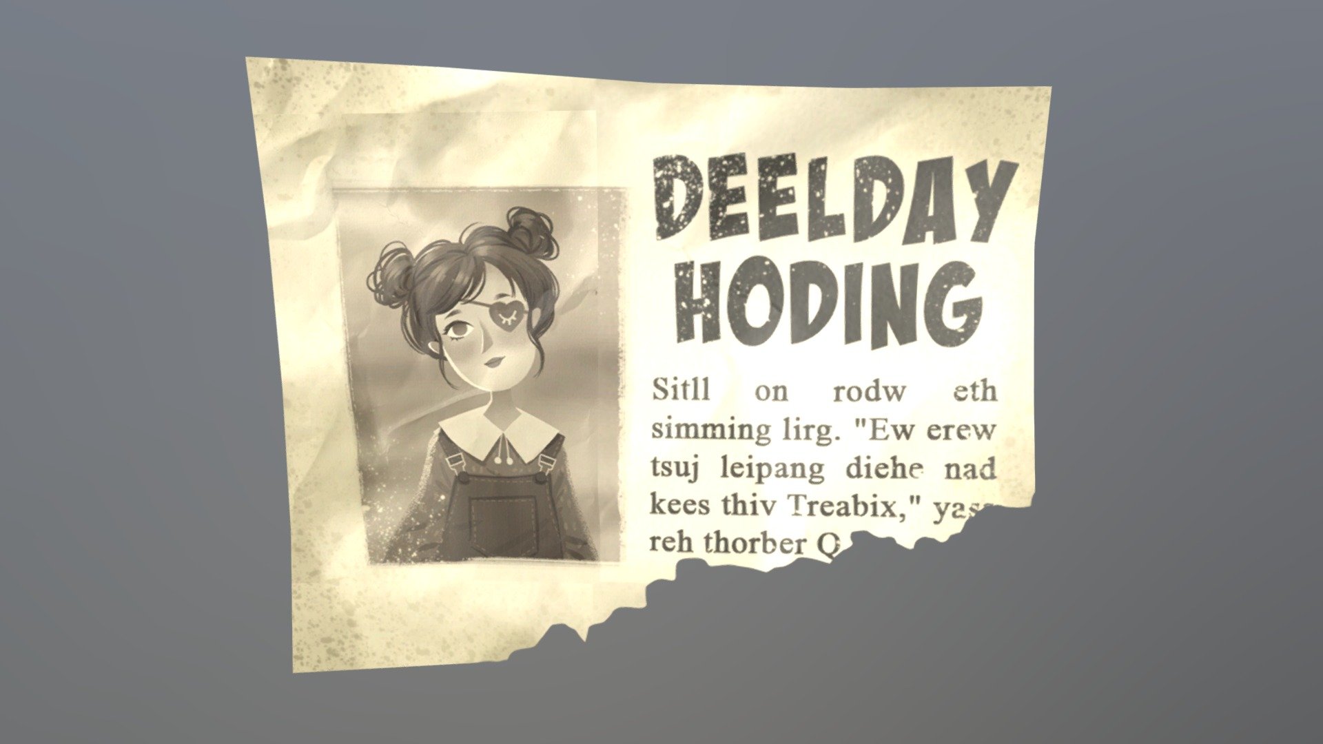 Beatrix Newspaper - Download Free 3D model by Chronis (@Chronisgr2010offical) [f37d0b4] - Sketchfab