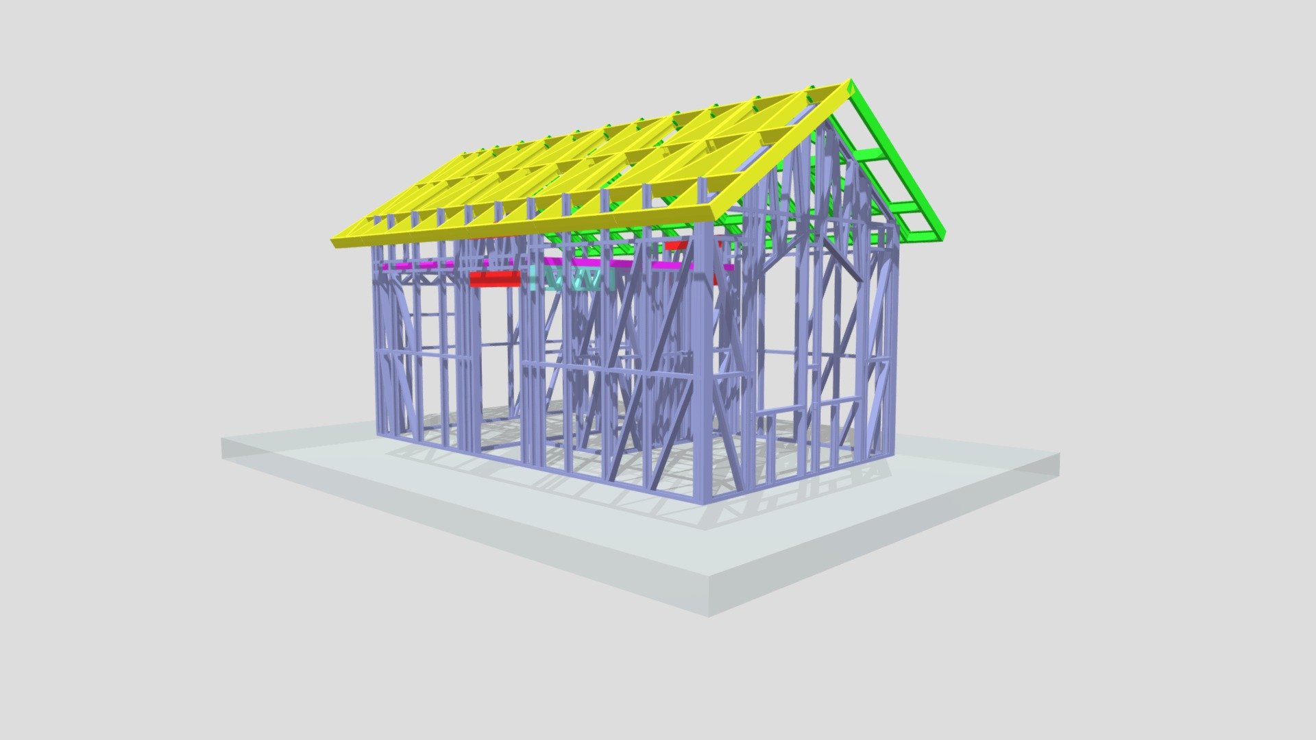Dom 6x3 - 3D model by steel.projects [f37d1c6] - Sketchfab