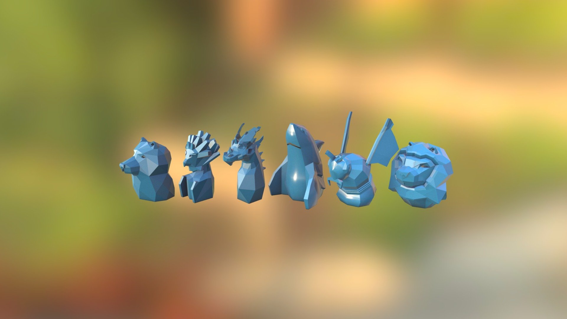 ECO Fauna - 3D model by jguerra [f37e474] - Sketchfab