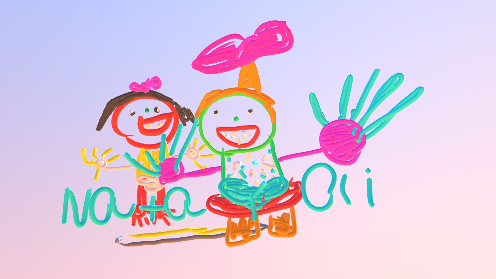 Nata y Oli - Download Free 3D model by andresornelas [f37f6a8] - Sketchfab