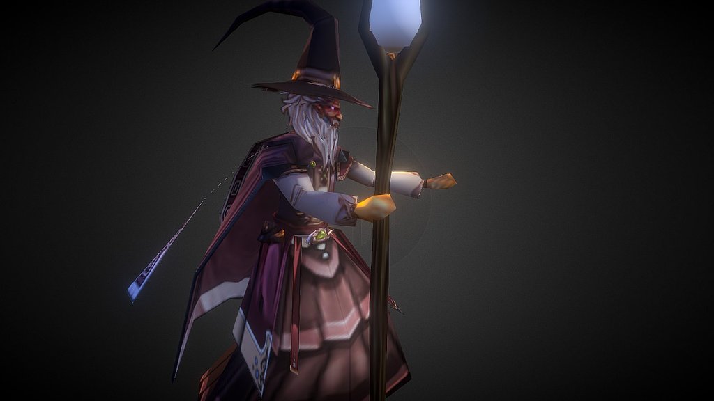 Mage - 3D model by marsch [f3801ae] - Sketchfab