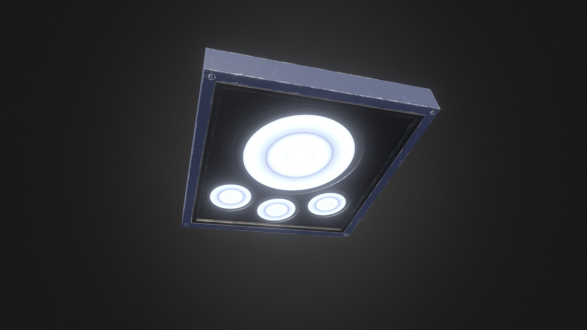 Lighting Panel Variant 2 - 3D model by lupusnord [f38261f] - Sketchfab
