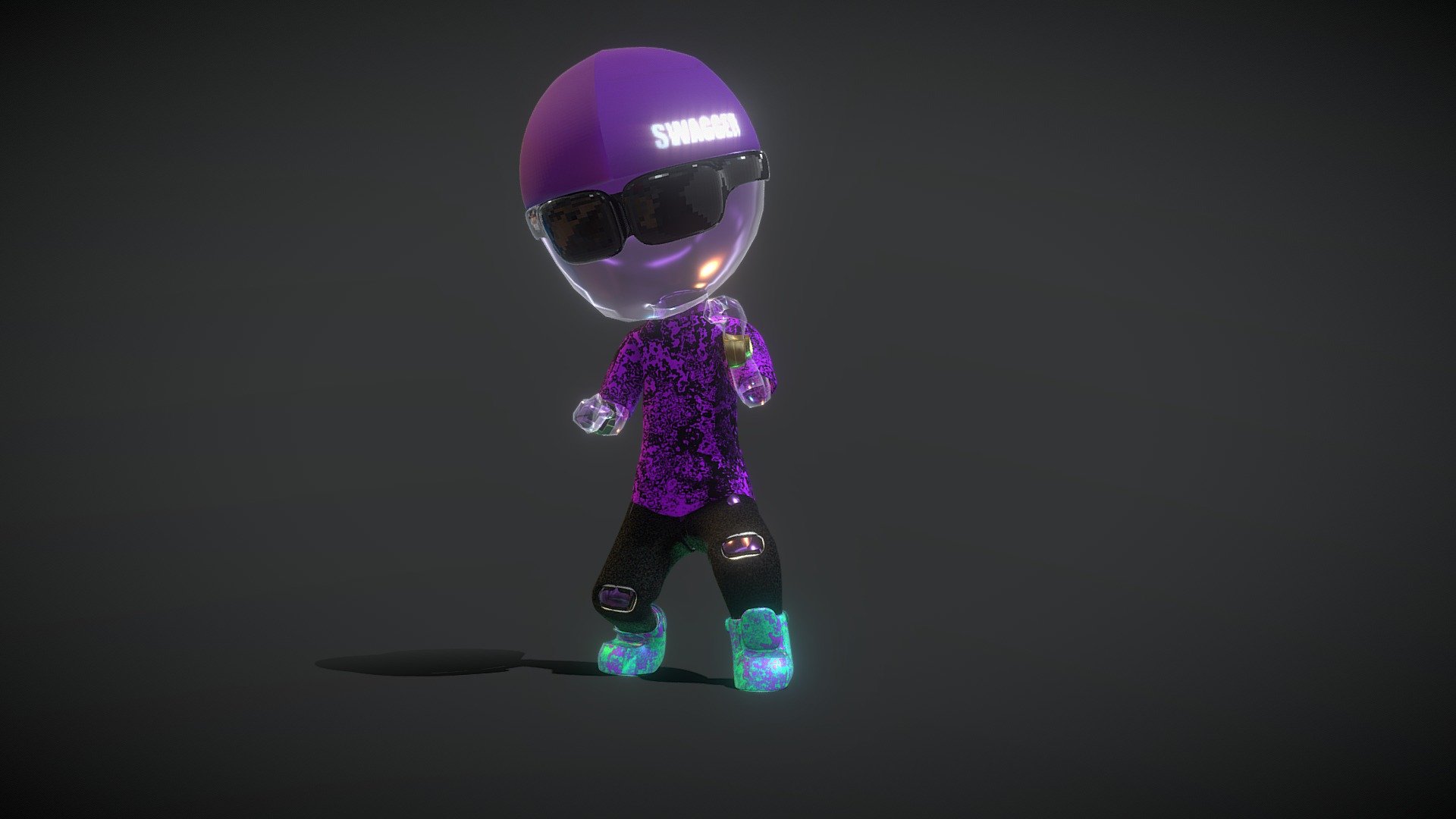 Hip Hop Character - Buy Royalty Free 3D model by VertaScan [f382b50 ...