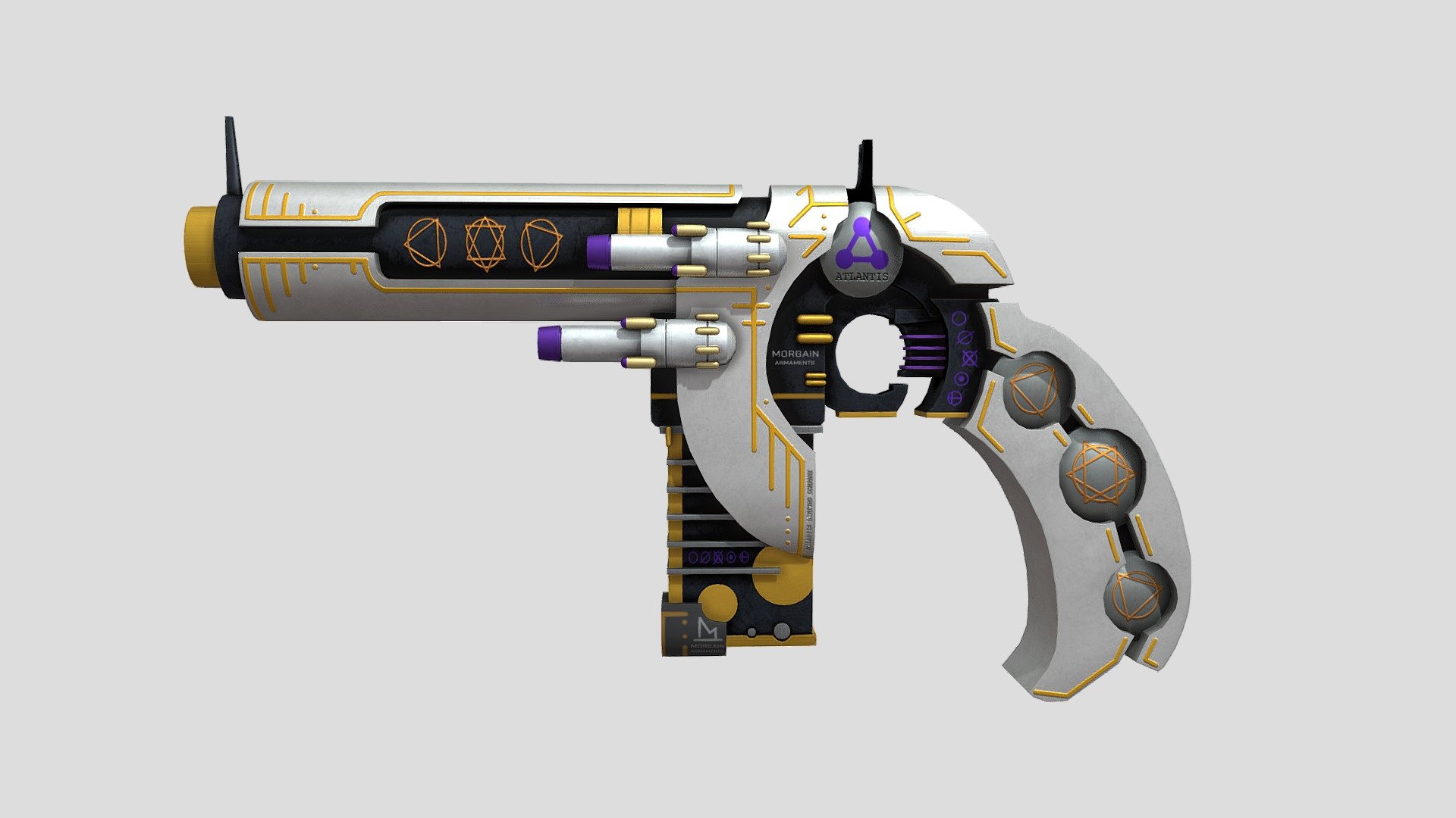 Plasma Gun - 3D model by Kai Xuan (@kaix3) [f382c71] - Sketchfab