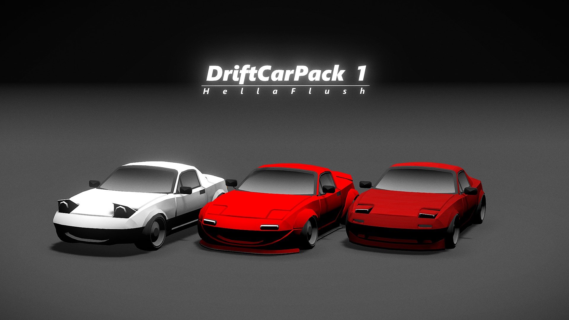 LOW POLY CAR - Mazda Miata MX5 1990 - 3D model by HellaFlush & Blender ...