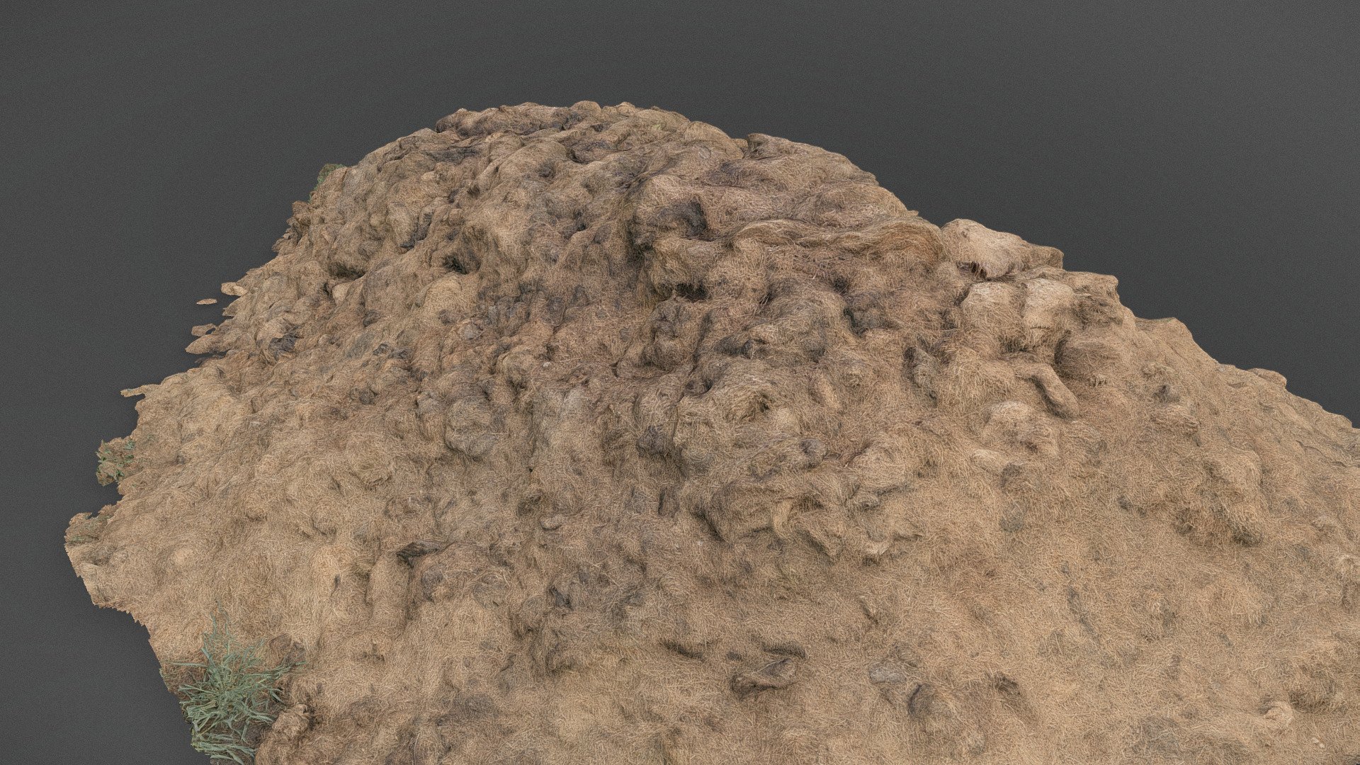 Manure hay stack pile - Buy Royalty Free 3D model by matousekfoto ...