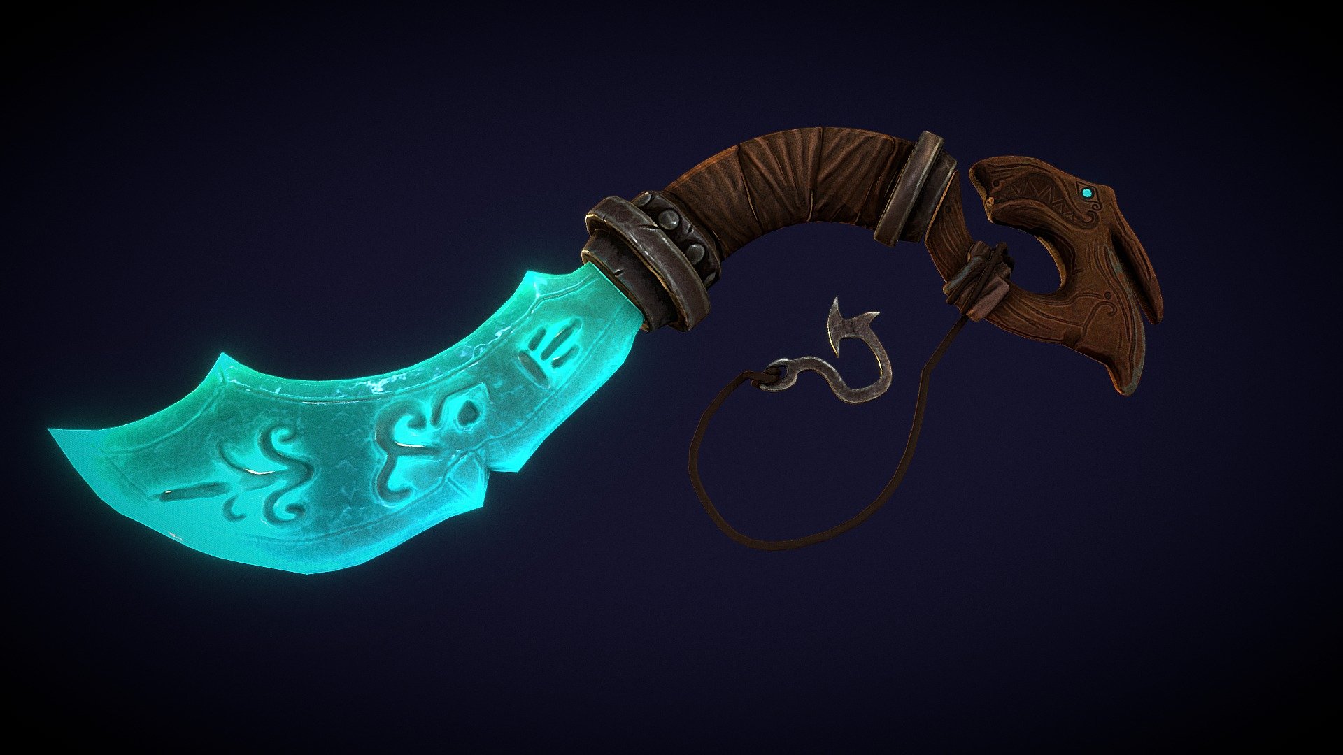 Ice Sword 3D Model By Alahyla f387f35 Sketchfab