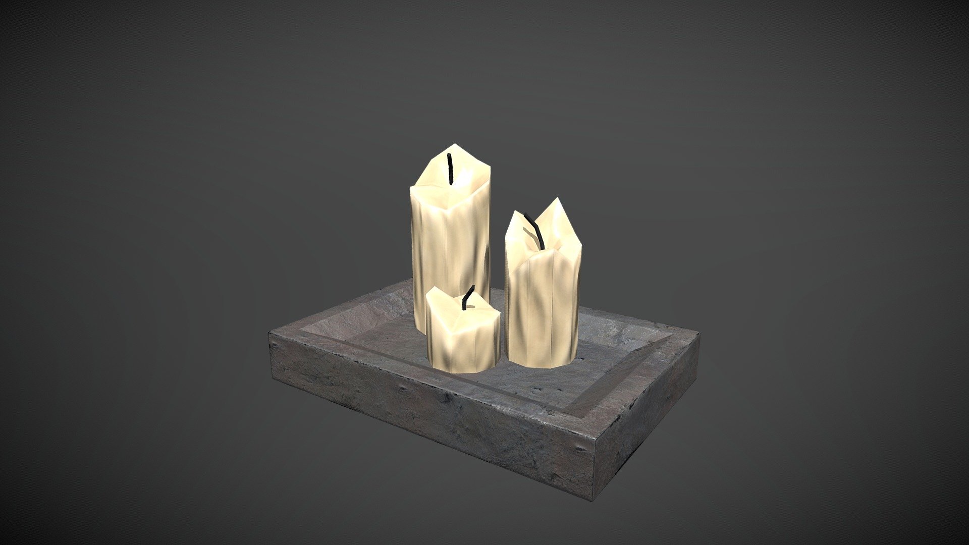 Willow Wisp Candles - Download Free 3D model by Kaine Butterley ...