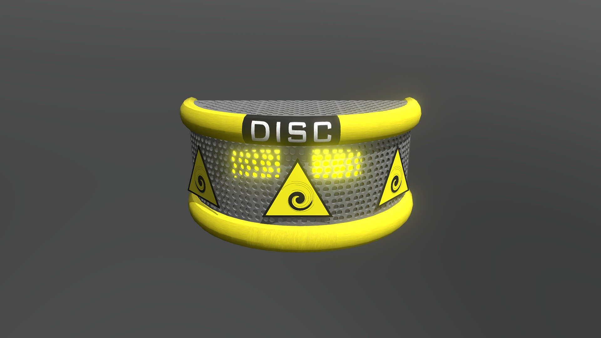 RW Series 6 Disc Button - 3D model by Liam__haddock [f38973d] - Sketchfab