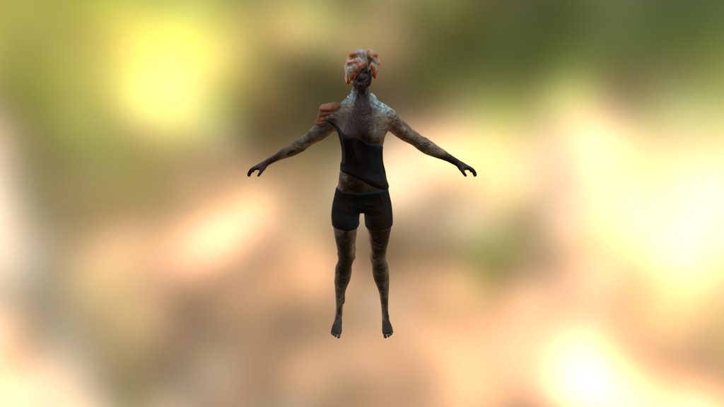 Clicker (The Last of Us) - 3D model by skaugum [f38a517] - Sketchfab