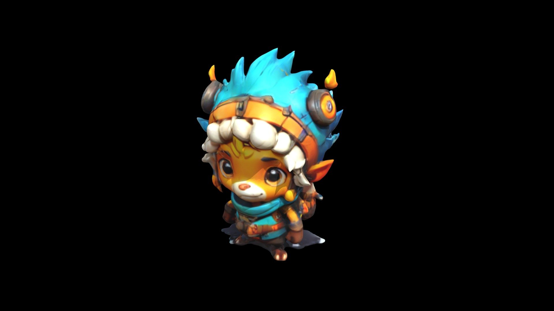 A Render of Riven from the Video-Game Cartoon Ik - Download Free 3D ...
