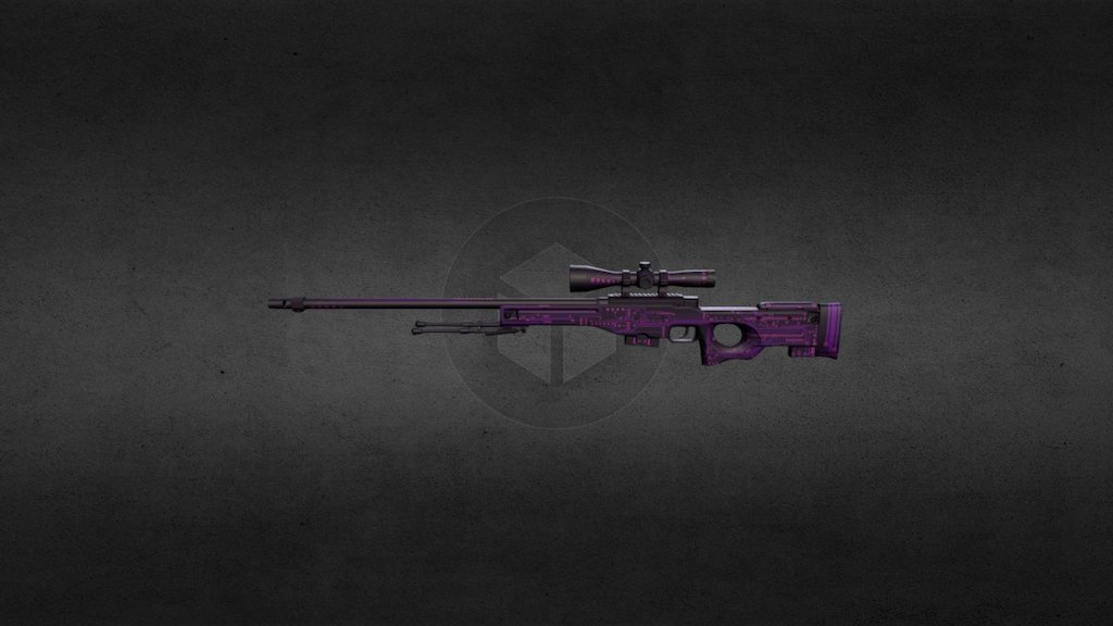 AWP | Microchip - 3D model by BloodyShy [f38d38c] - Sketchfab
