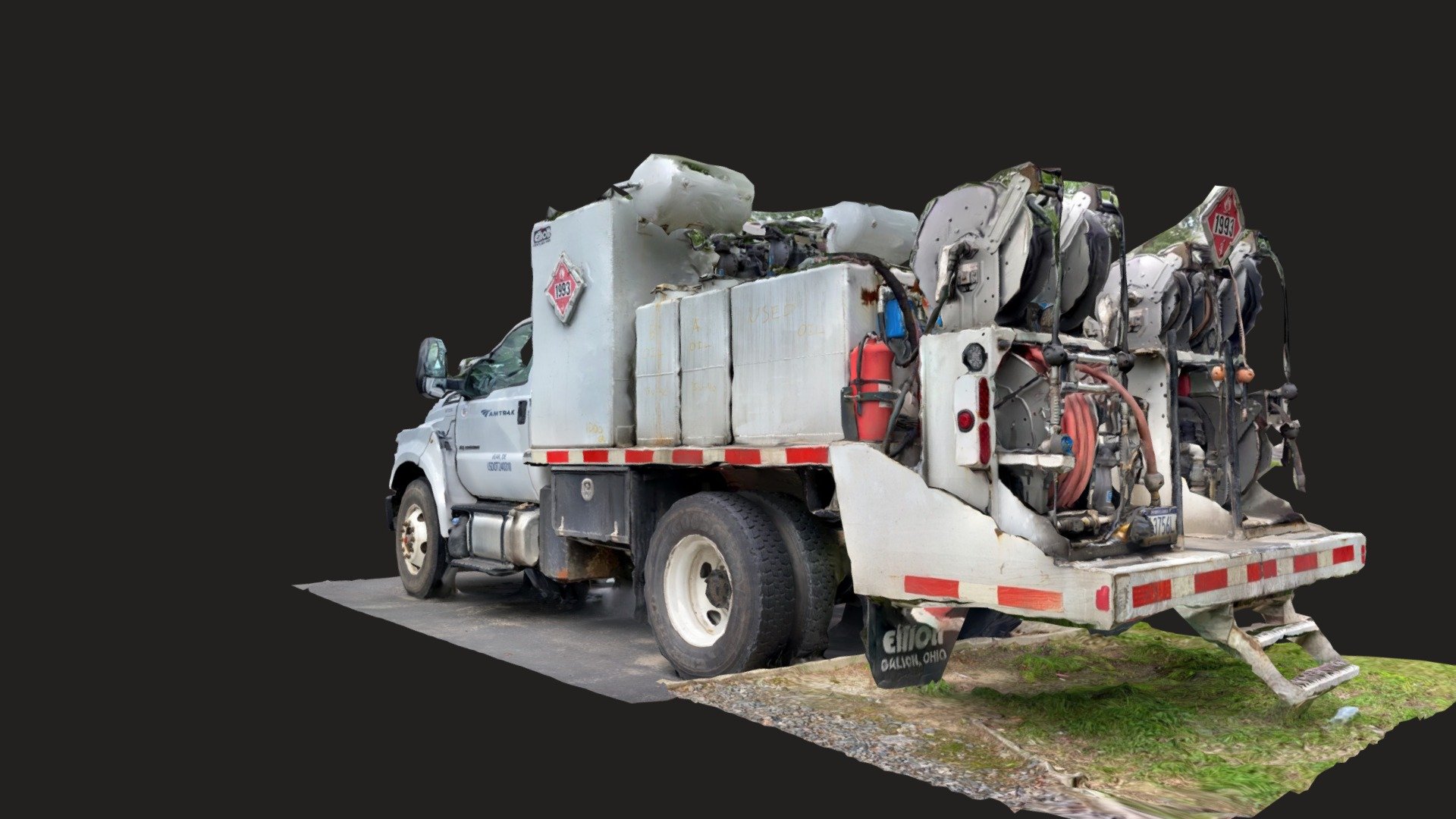 Day 281: Ford F750 Equipment Truck - Download Free 3D model by ...