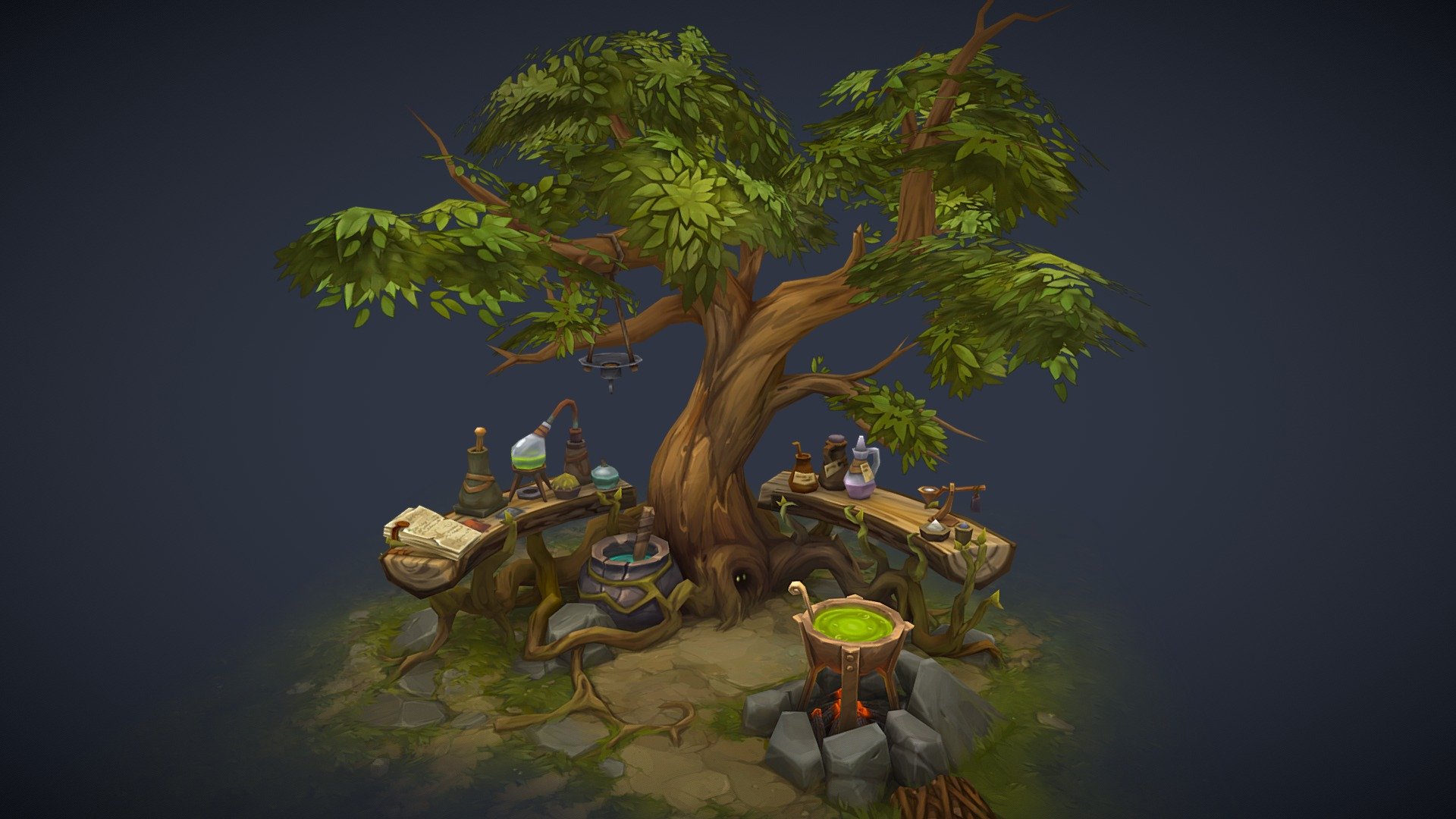 Last Outlander - Chemists Table. Level 1 - 3D model by Dima Ryazanov ...