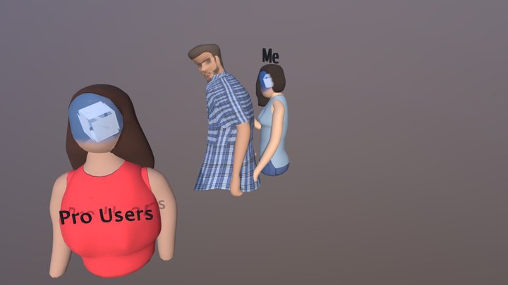 Meme-challenge 3D models - Sketchfab