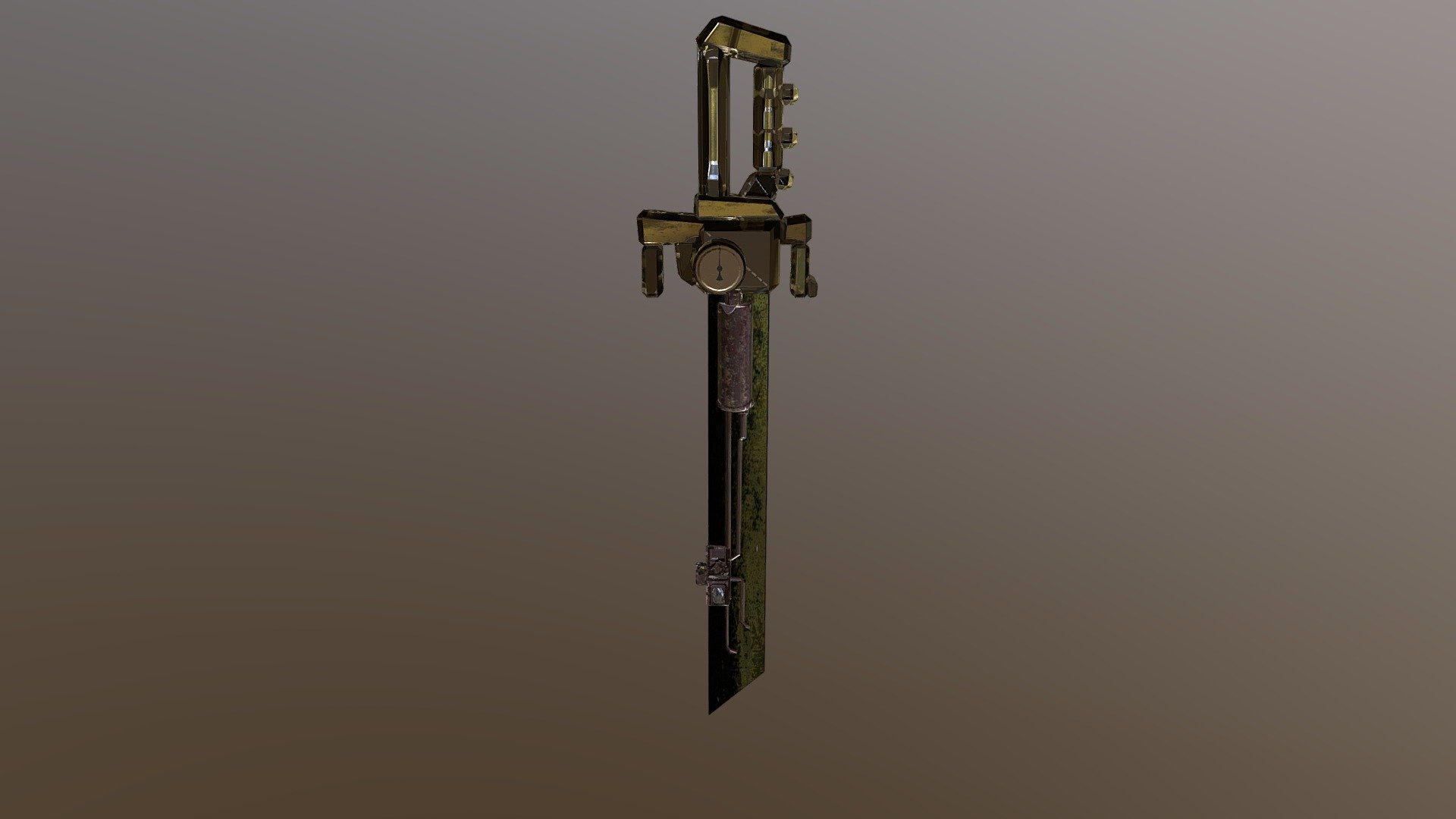 Steampunk Sword - Download Free 3D model by Cass115 [f38fd3a] - Sketchfab