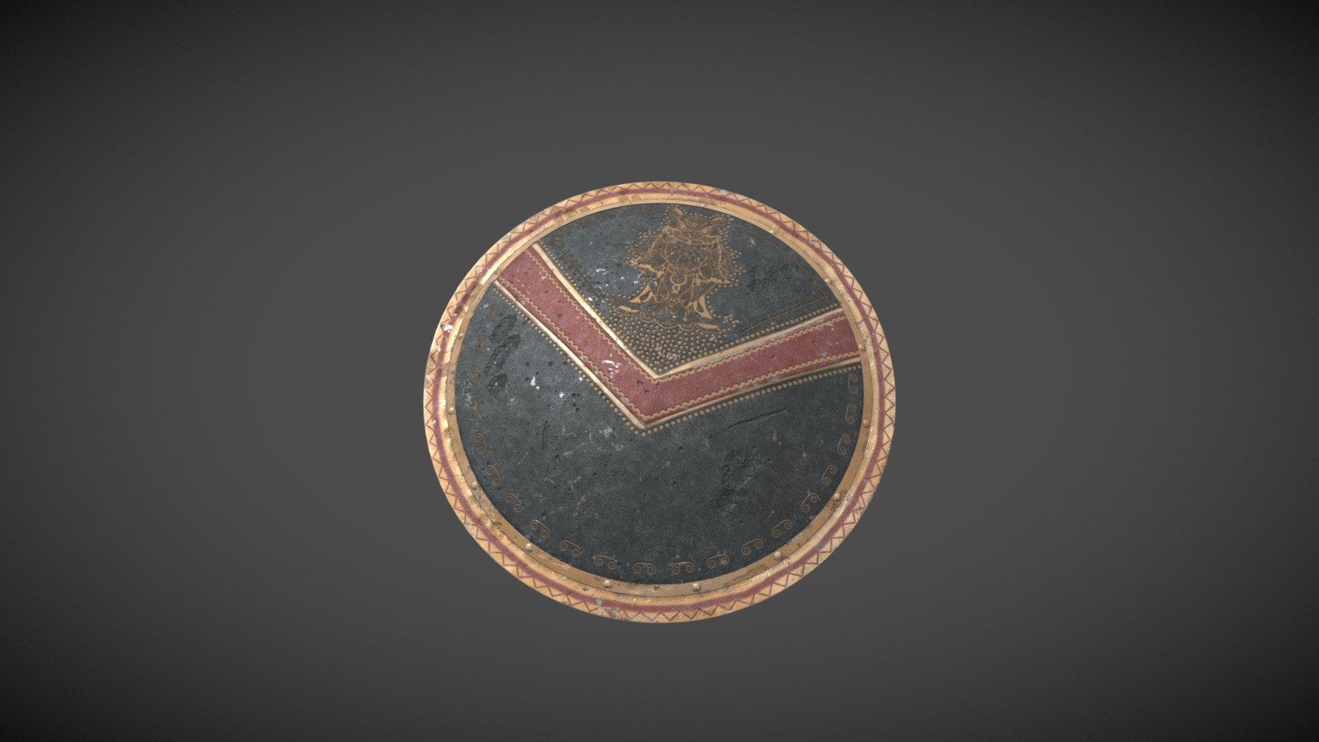 Roman Shield 1 - 3D model by CraigBreenHogg3D [f390015] - Sketchfab