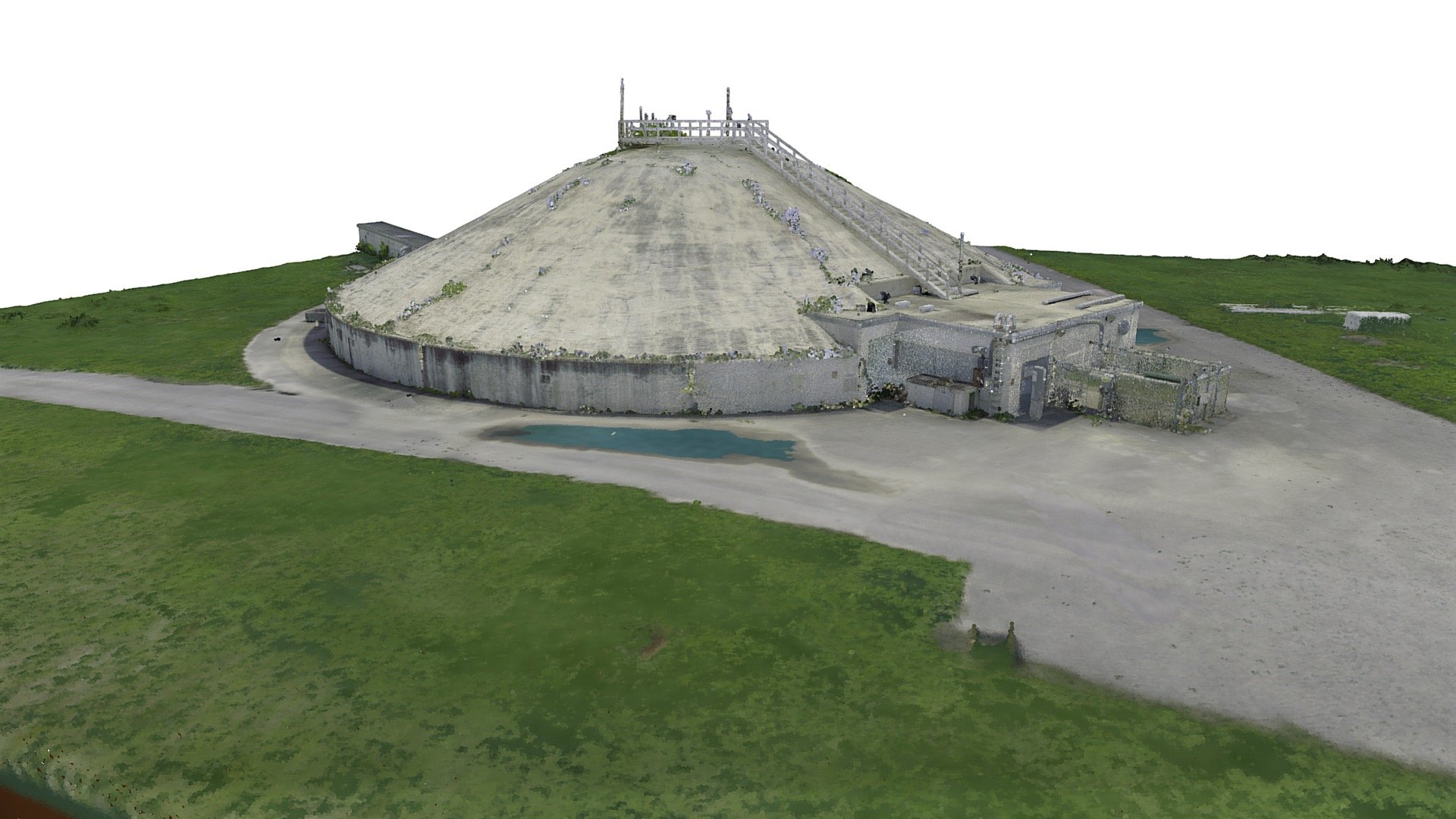 Launch Complex 20 Blockhouse - 3D model by University of South Florida ...