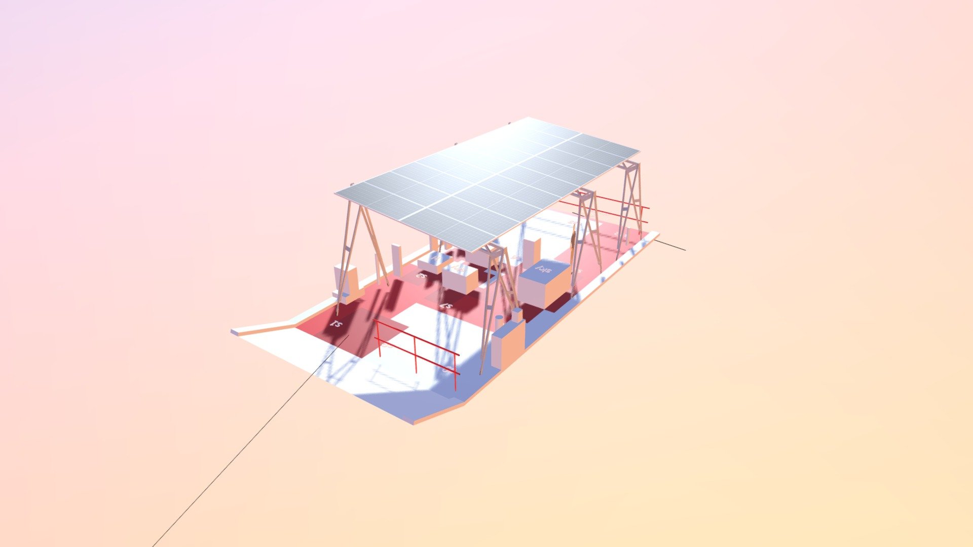 486 Decatur 18 Mod Canopy - 3D model by brooklynsolarworks [f3916d6 ...